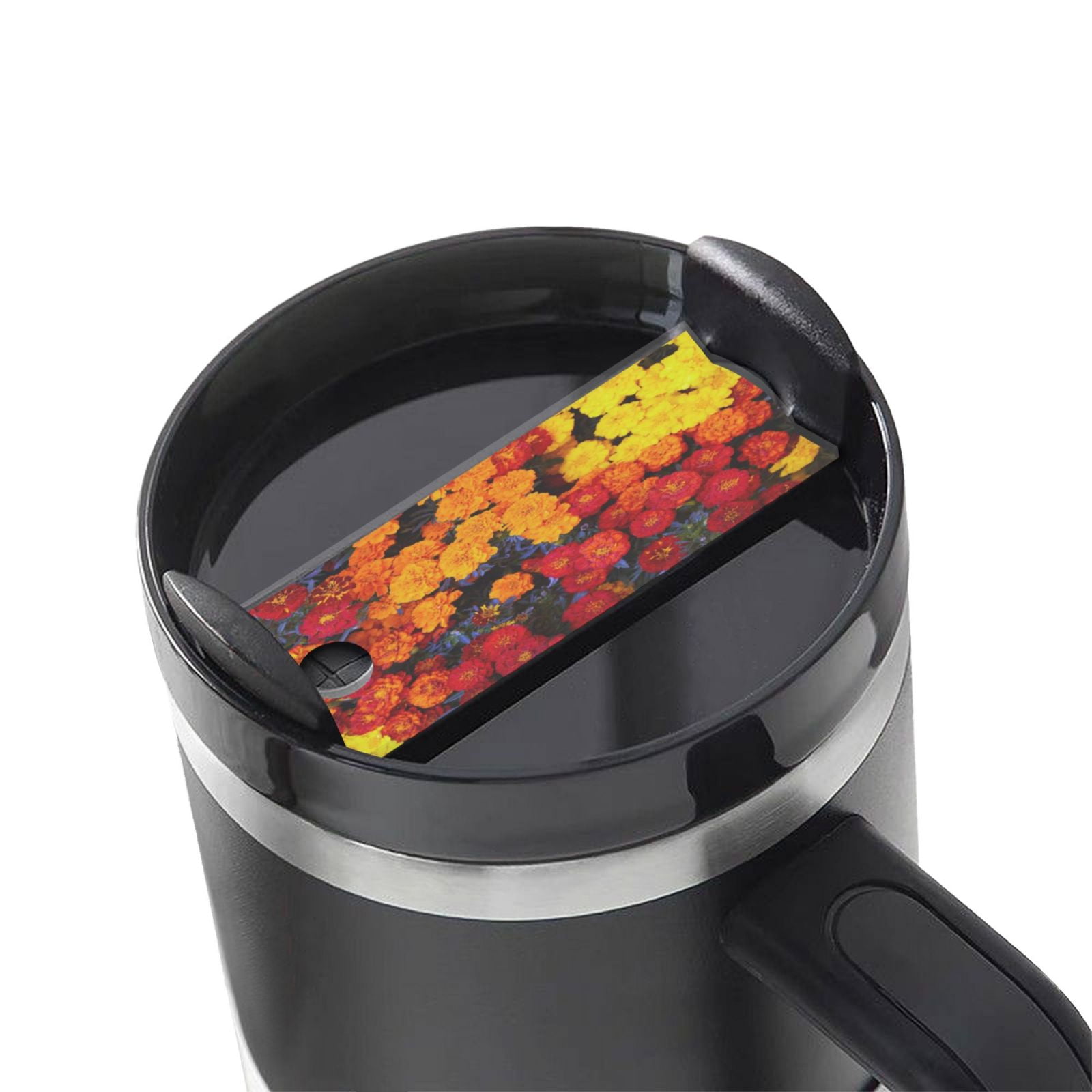 Hirioo Marigold Flowers In Different Colors for Stanley Cup Lid Nameplate Personalized Acrylic ...