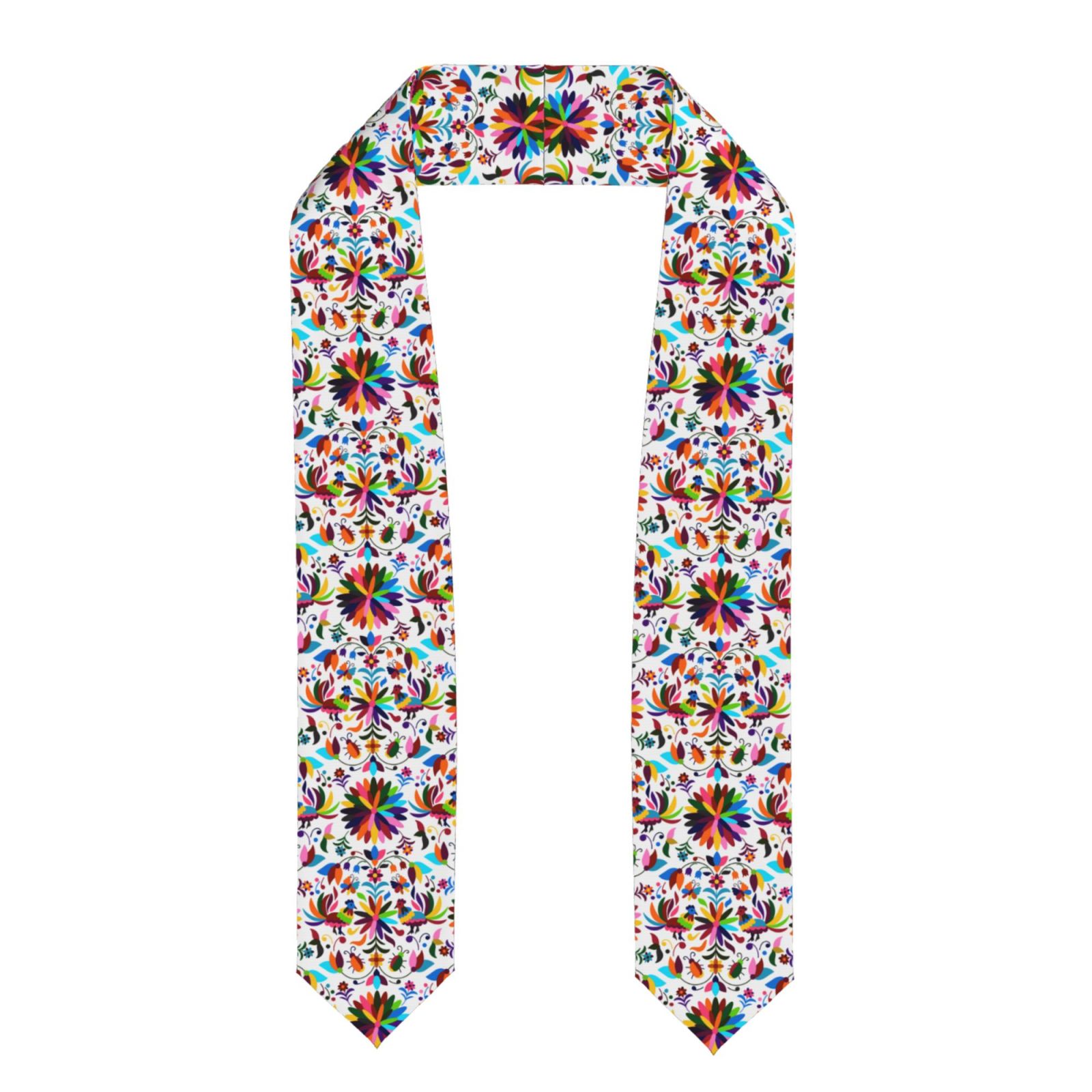 Hirioo Mexican Bright Style for 72" Graduation Shawl Stole Unisex ...