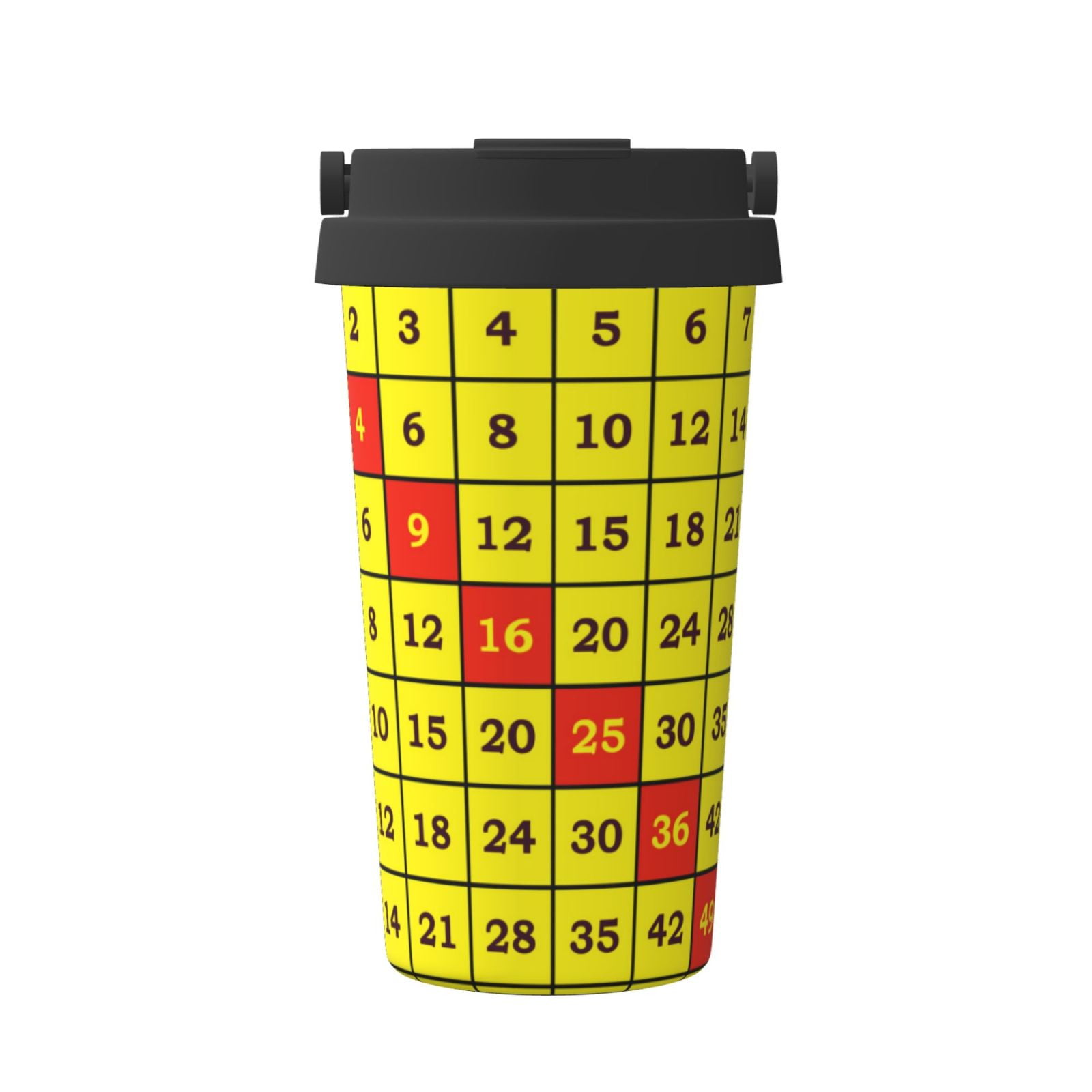 Hirioo Multiplication Table2 for Coffee Travel Mug Insulated Coffee Mug ...