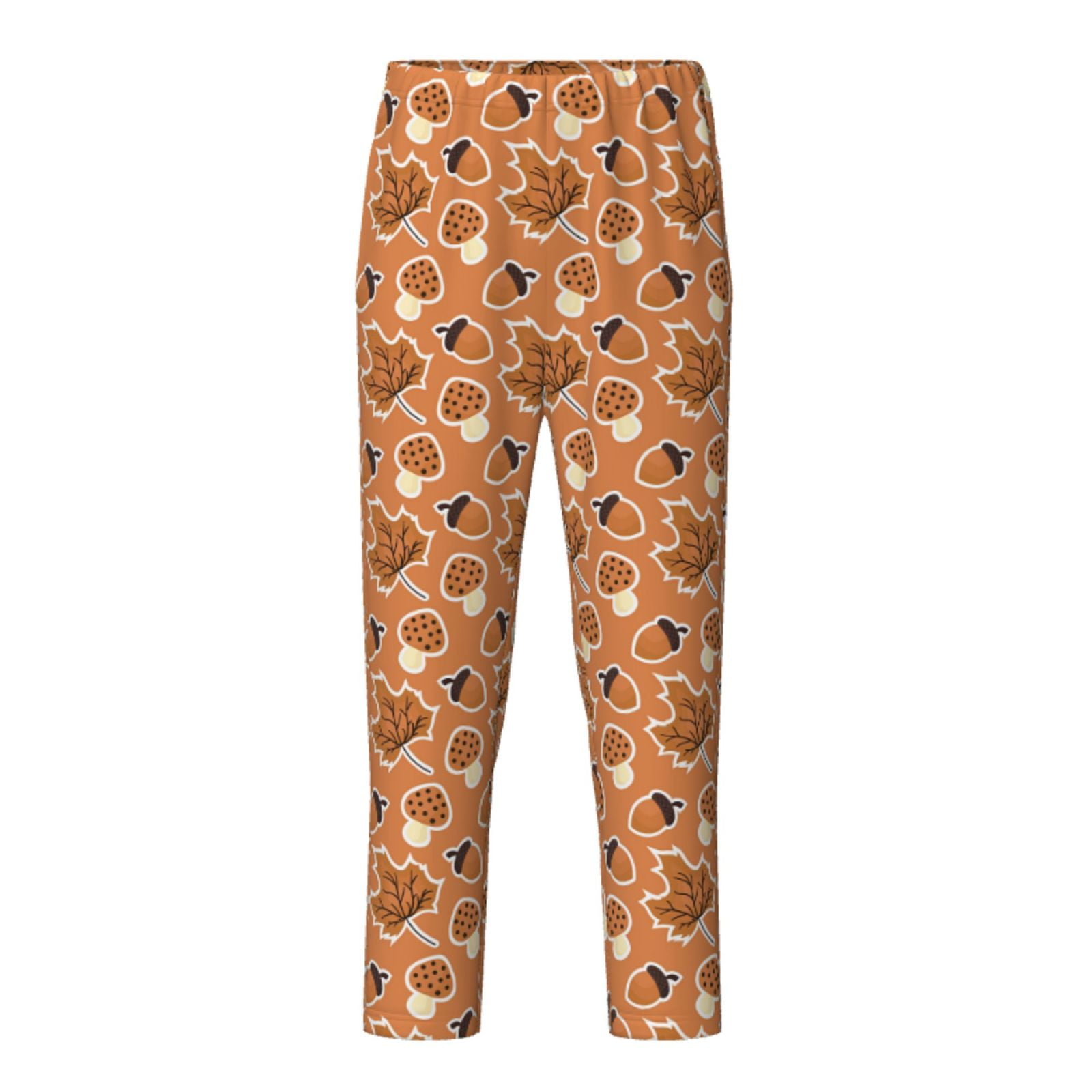 Hirioo Mushroom maple nuts for Teenagers' Pajama Pants Womens Lounge ...