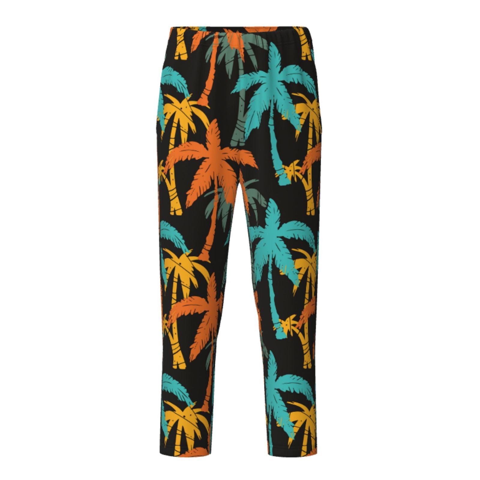 Hirioo Palm Trees for Teenagers' Pajama Pants Womens Lounge Pants with ...