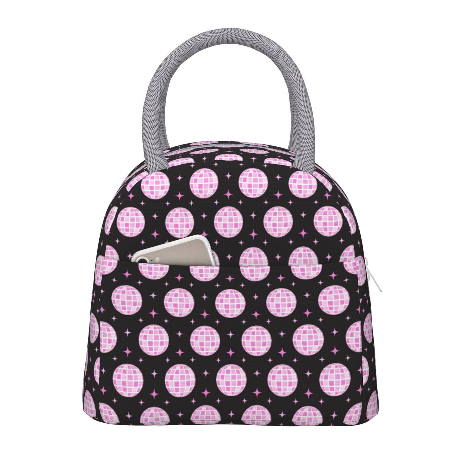Hirioo Pink Groovy Disco Ball for Eco-friendly Lunch Box,Leakproof ...
