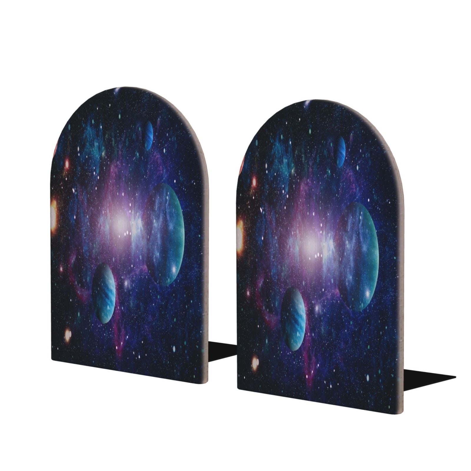 Hirioo Planets Stars And Galaxies1 for Bookends Decorative Bookends for ...