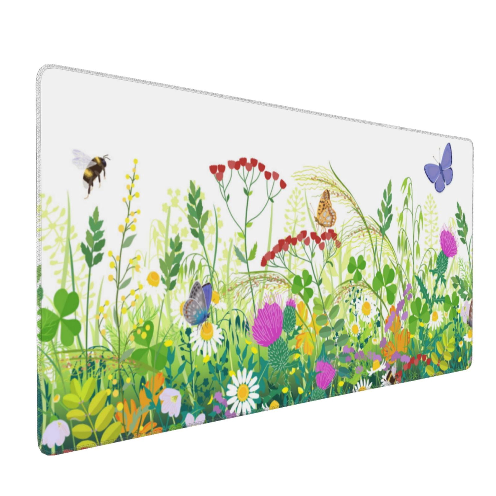 Hirioo Plants and Insects for Mouse Pad ,Anti-Slip Base, Durable ...