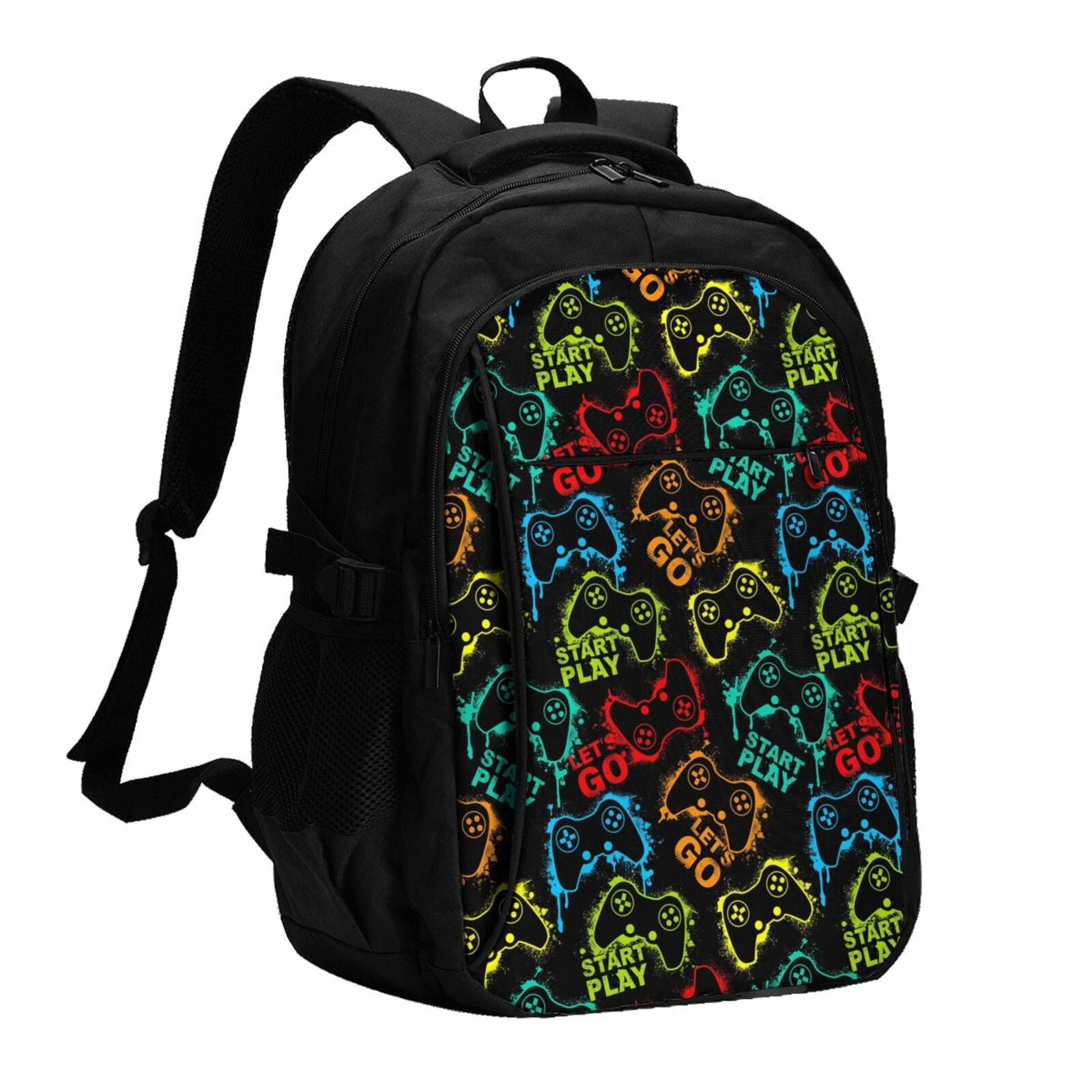 Hirioo Play Game Start for Travel Laptop Backpack with USB Charging ...