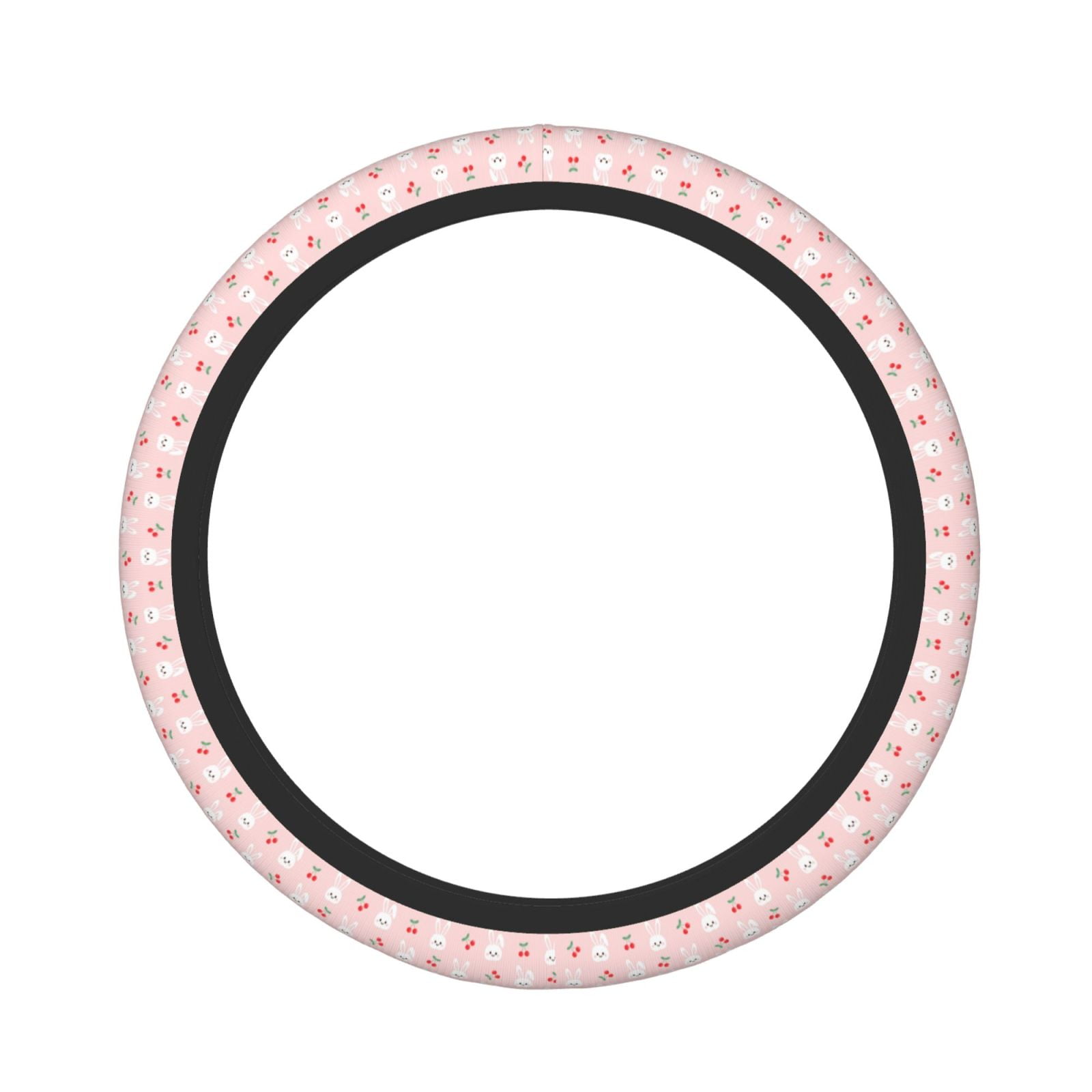 Hirioo Rabbit And Cherry for Elastic Stretch Steering Wheel Cover ...