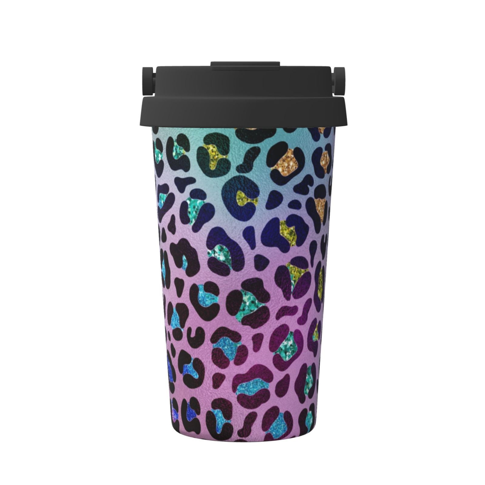 Hirioo Rainbow Animal Skin for Coffee Travel Mug Insulated Coffee Mug ...