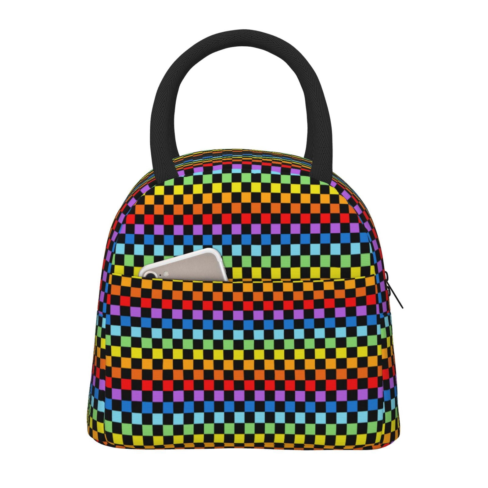 Hirioo Rainbow Chequerboard for Eco-friendly Lunch Box,Leakproof Lunch ...