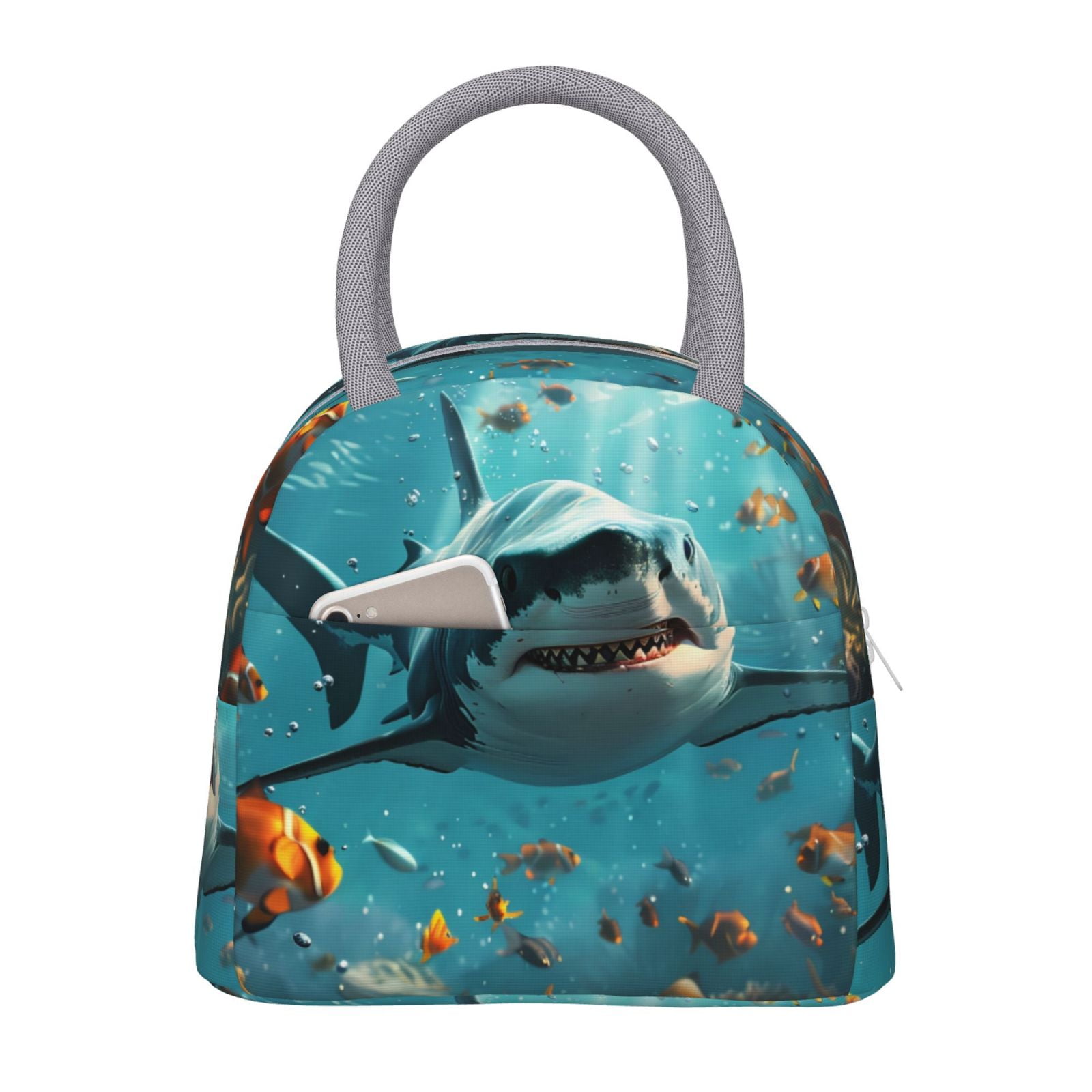 Hirioo Realistic Ocean Shark for Eco-friendly Lunch Box,Leakproof Lunch ...