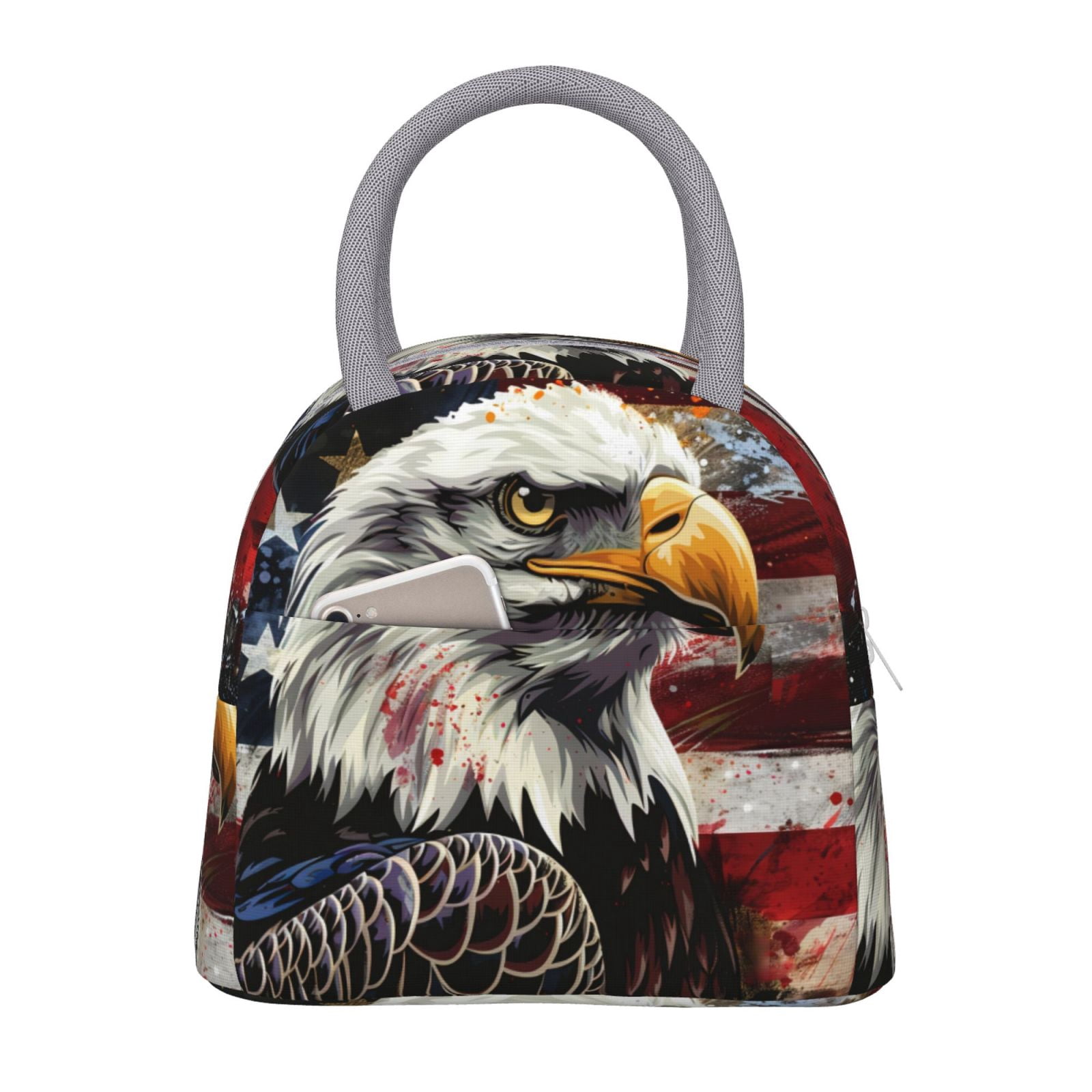Hirioo Retro American Eagle A for Eco-friendly Lunch Box,Leakproof ...