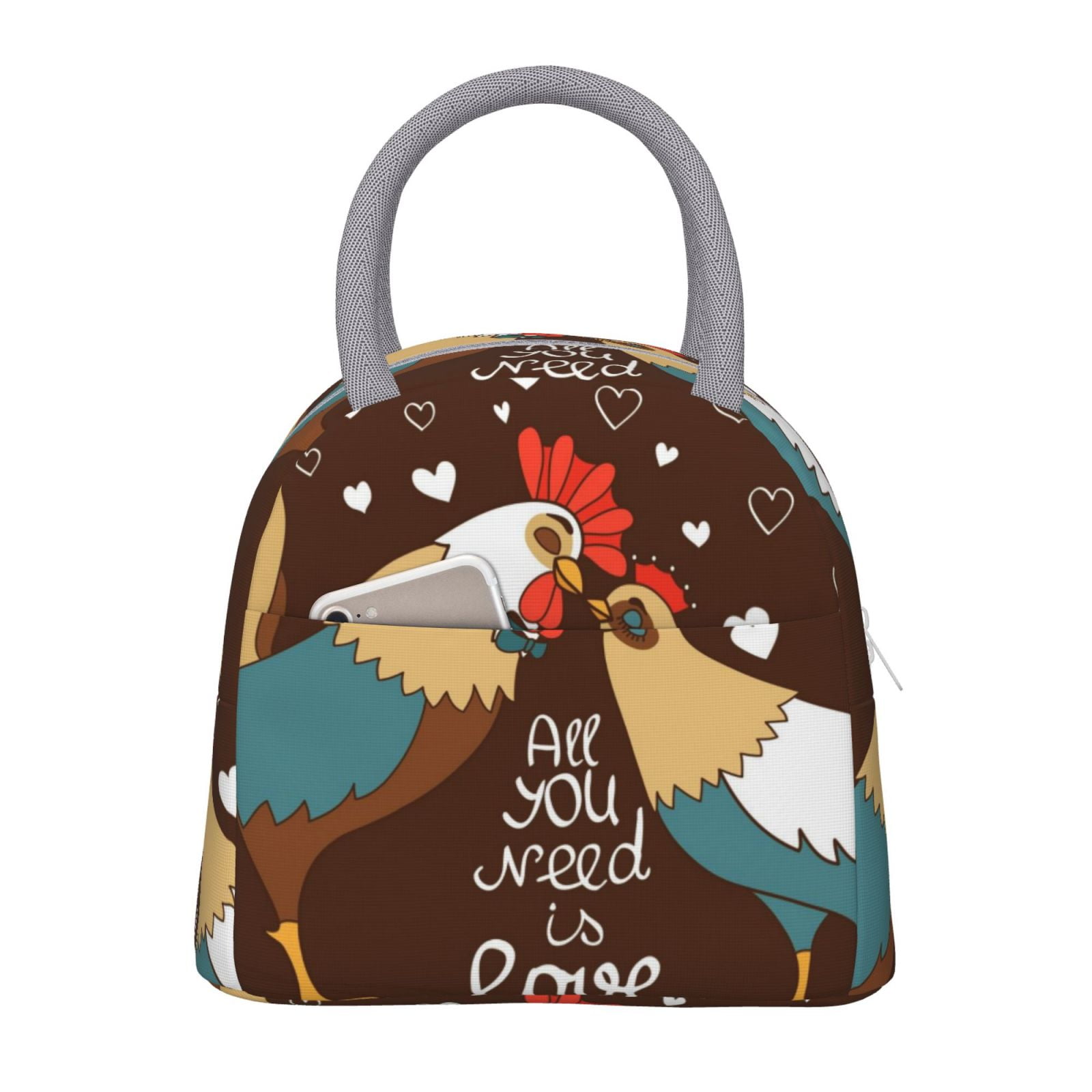 Hirioo Rooster And Chicken for Eco-friendly Lunch Box,Leakproof Lunch ...