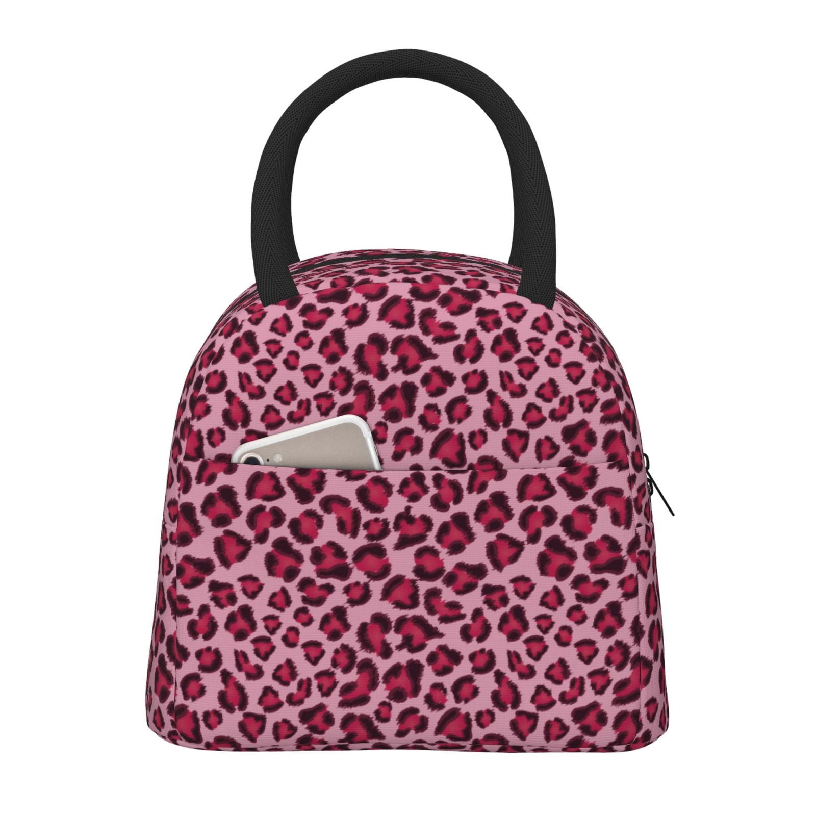 Hirioo Rose Leopard Print for Eco-friendly Lunch Box,Leakproof Lunch ...