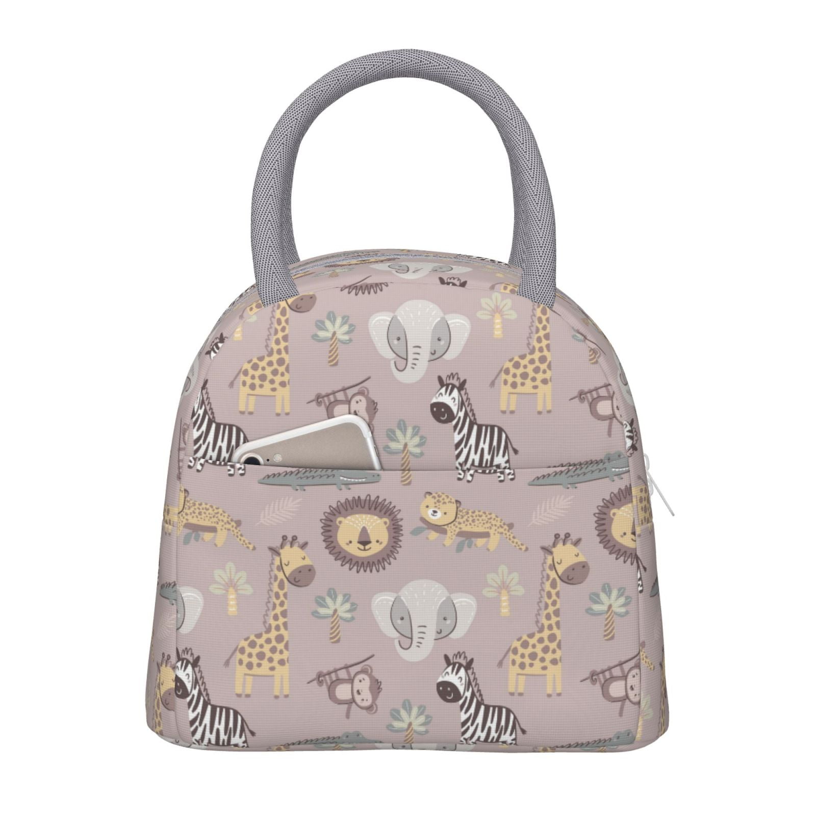 Hirioo Safari Animals for Eco-friendly Lunch Box,Leakproof Lunch Box ...