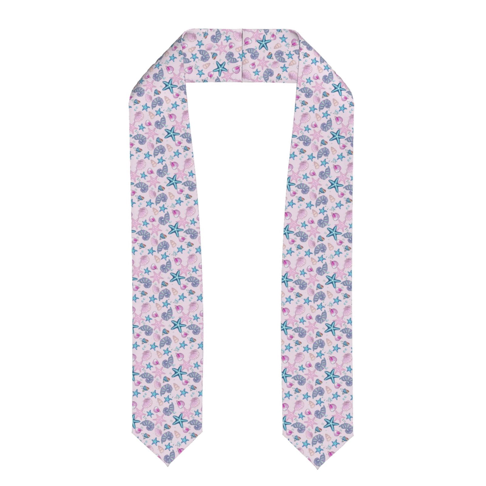Hirioo Sea Shells 3 for 72" Graduation Shawl Stole Unisex Adults ...