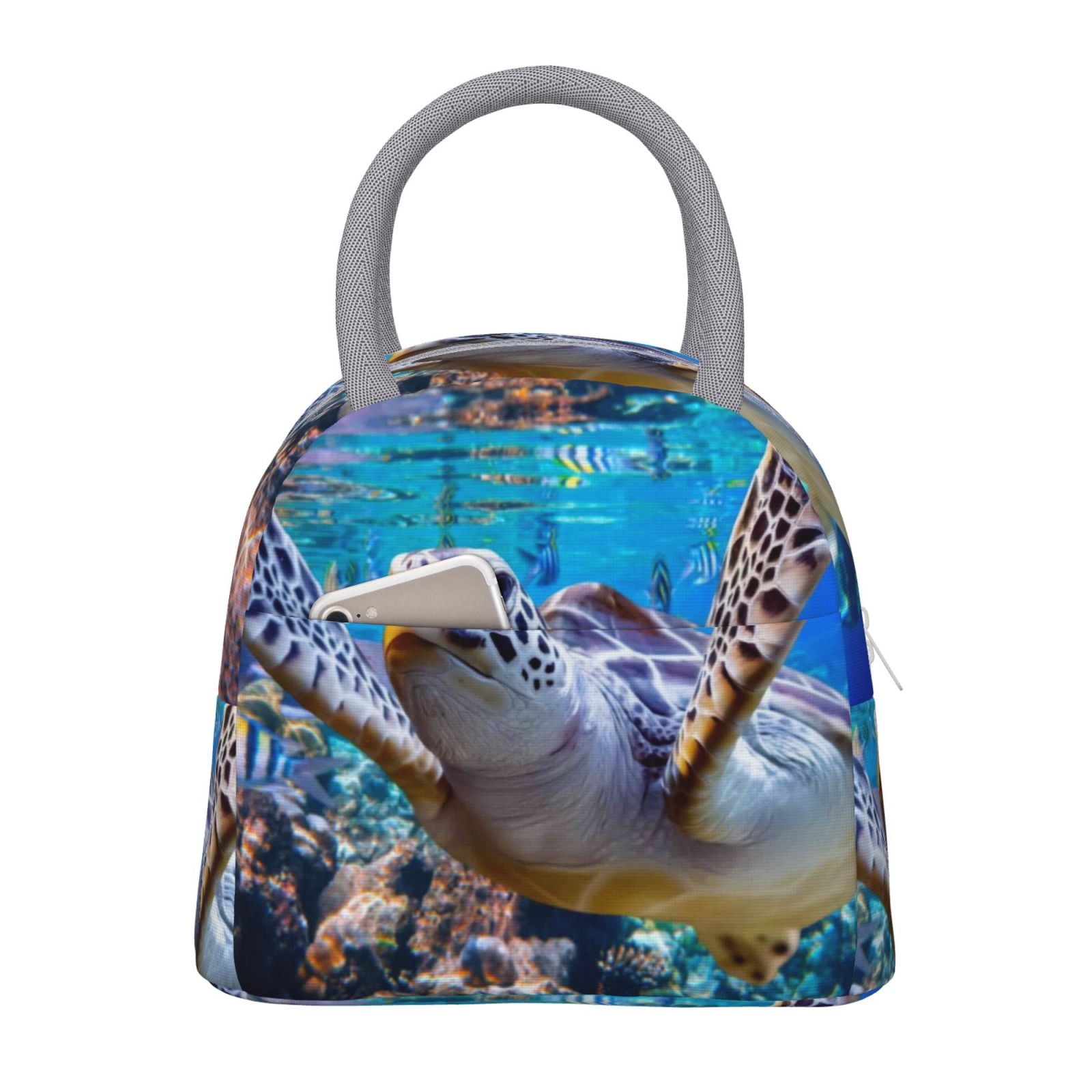 Hirioo Sea Turtle Swims for Eco-friendly Lunch Box,Leakproof Lunch Box ...