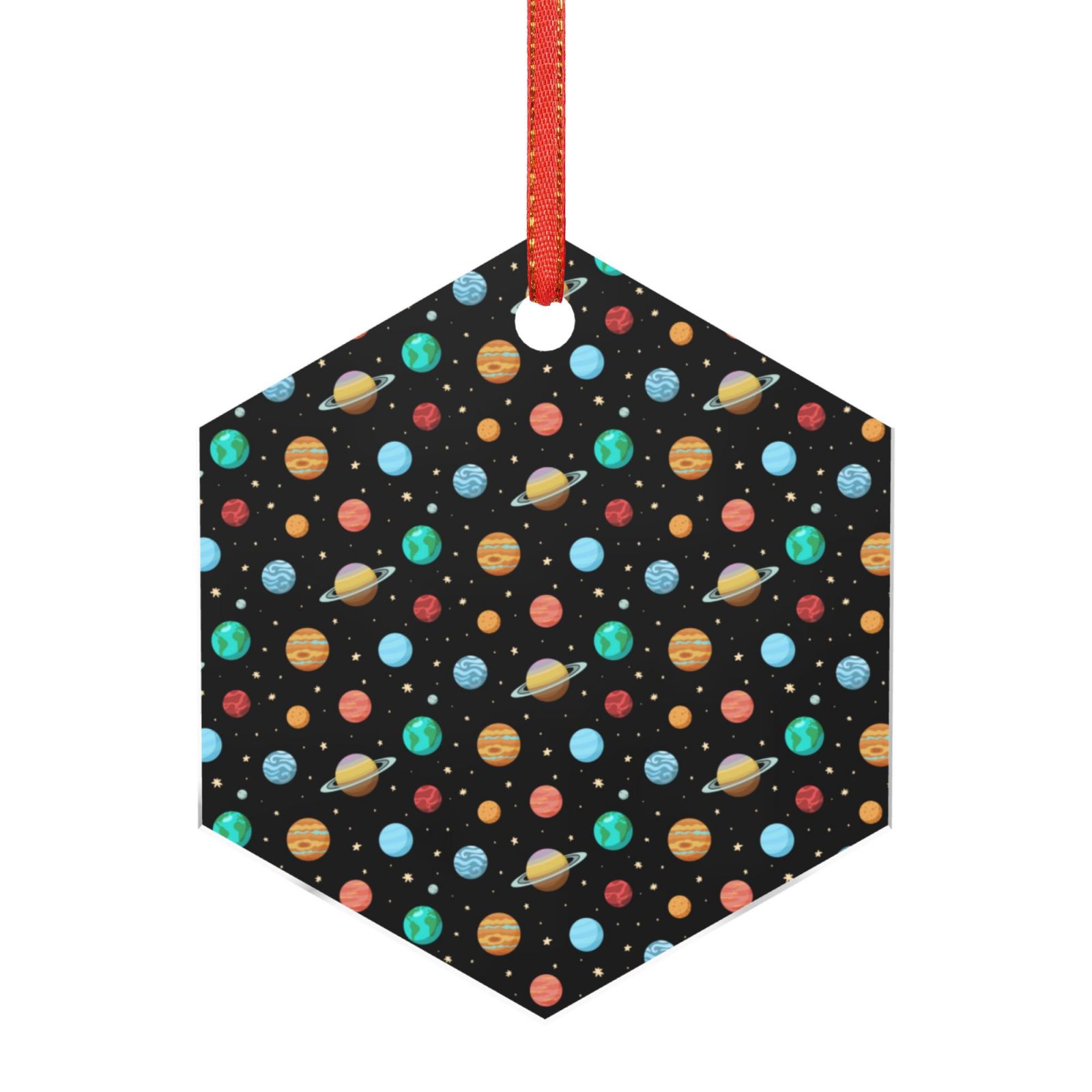 Hirioo Solar System Planets Space for Acrylic Christmas Pendant Hanging ...