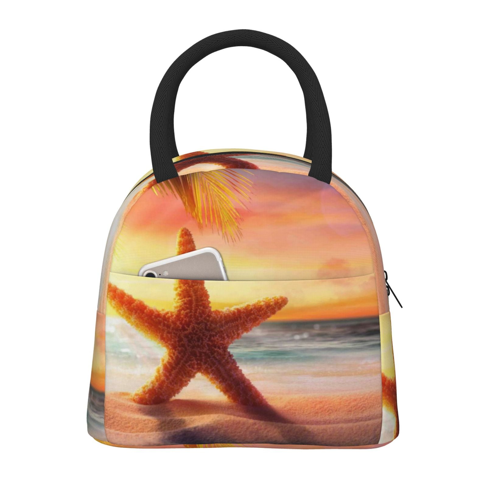 Hirioo Starfish Sunset Sea Beach for Eco-friendly Lunch Box,Leakproof ...
