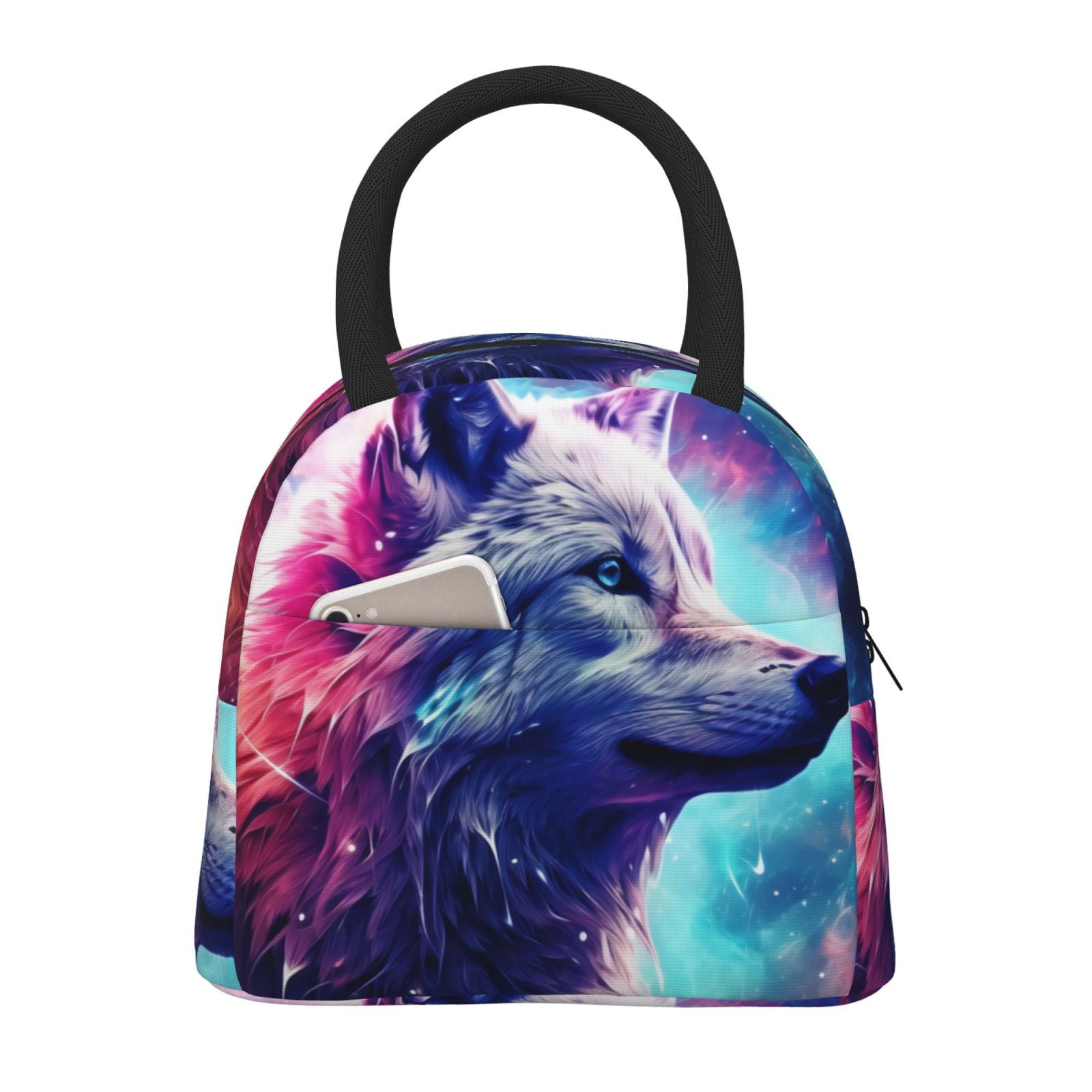Hirioo Starry Multicolored Wolf for Eco-friendly Lunch Box,Leakproof ...
