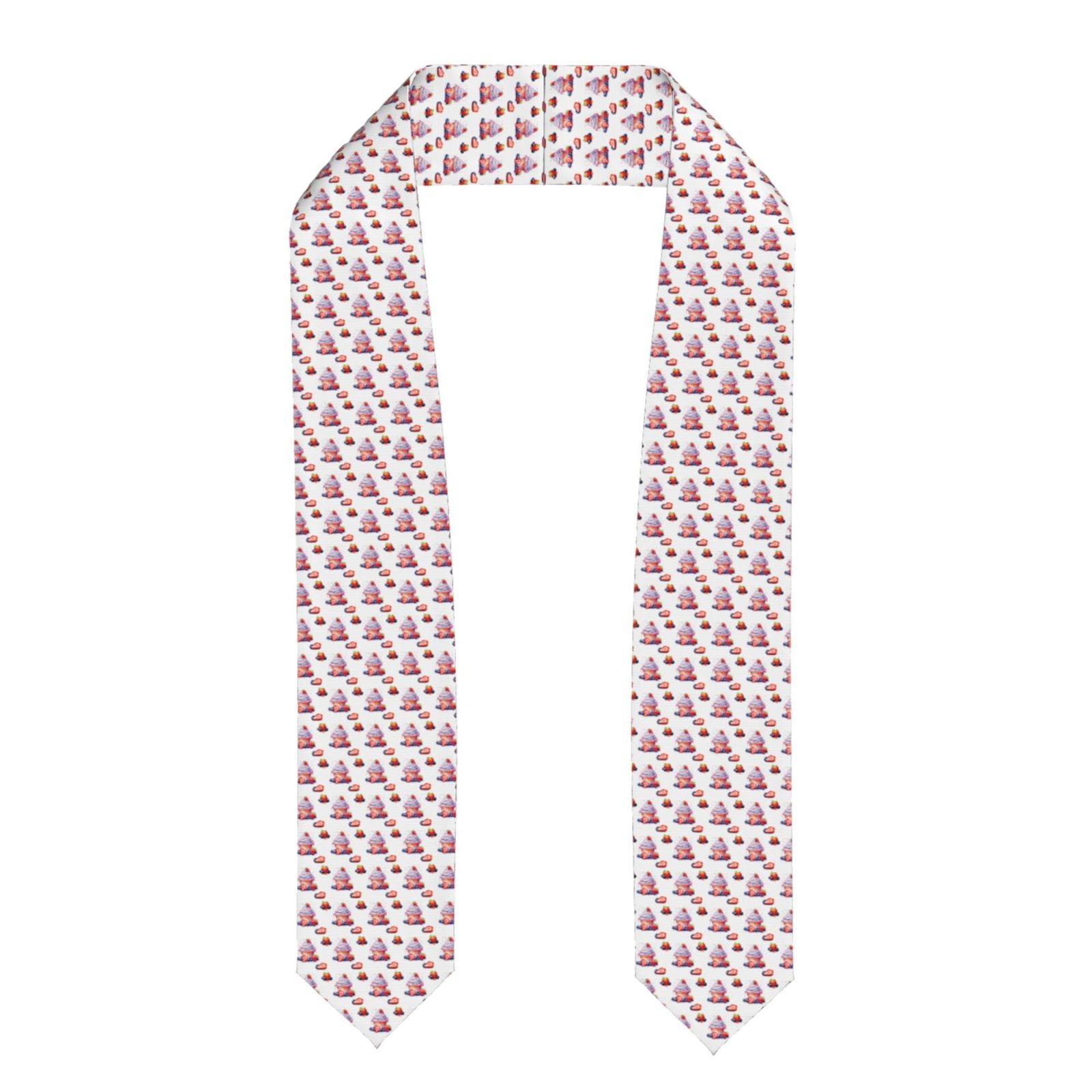 Hirioo Strawberry Blueberry Cream Cake for 72" Graduation Shawl Stole ...