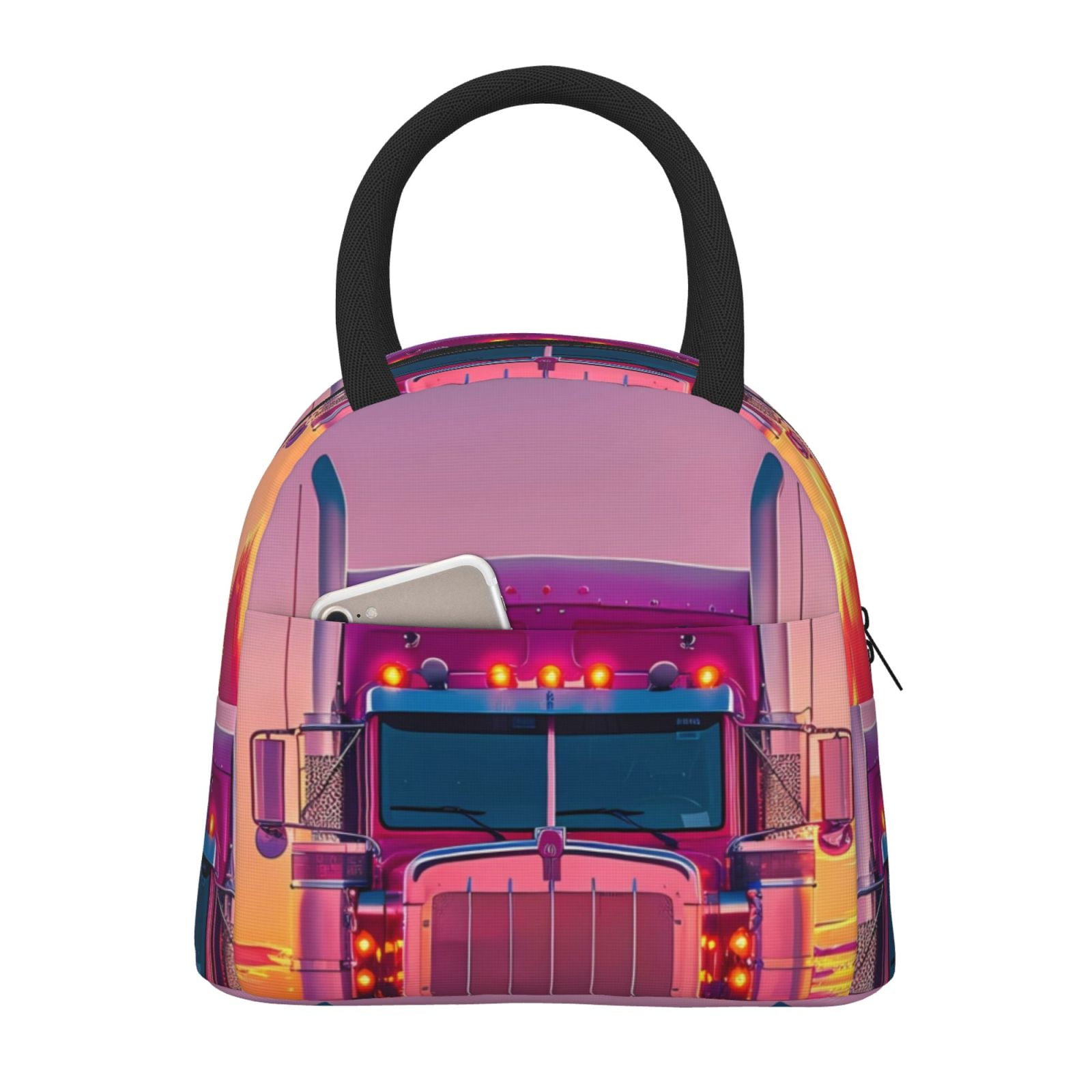 Hirioo Sunset Truck Highway for Eco-friendly Lunch Box,Leakproof Lunch ...
