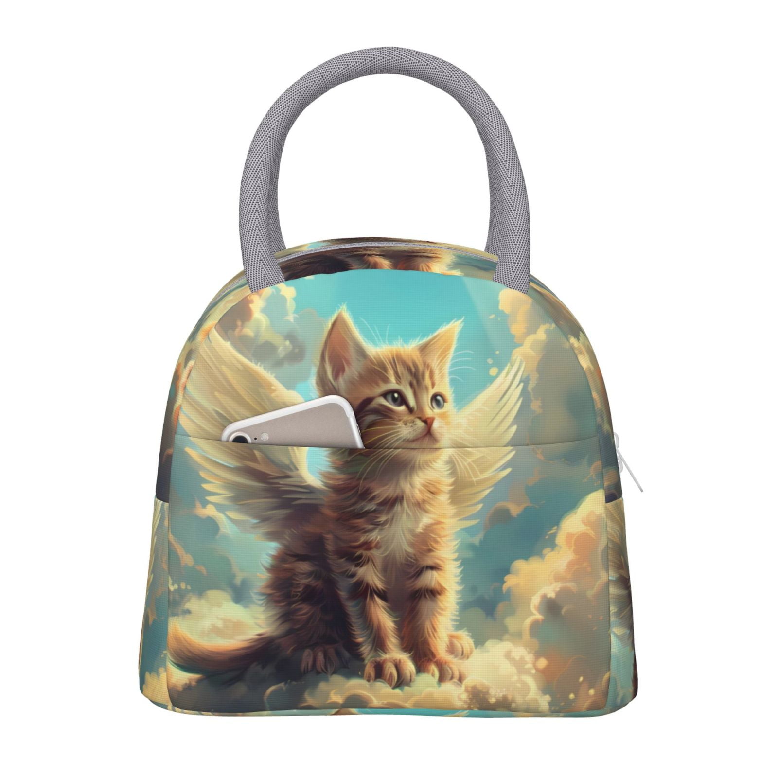 Hirioo Sunshine Cloud Cute Cat for Eco-friendly Lunch Box,Leakproof ...