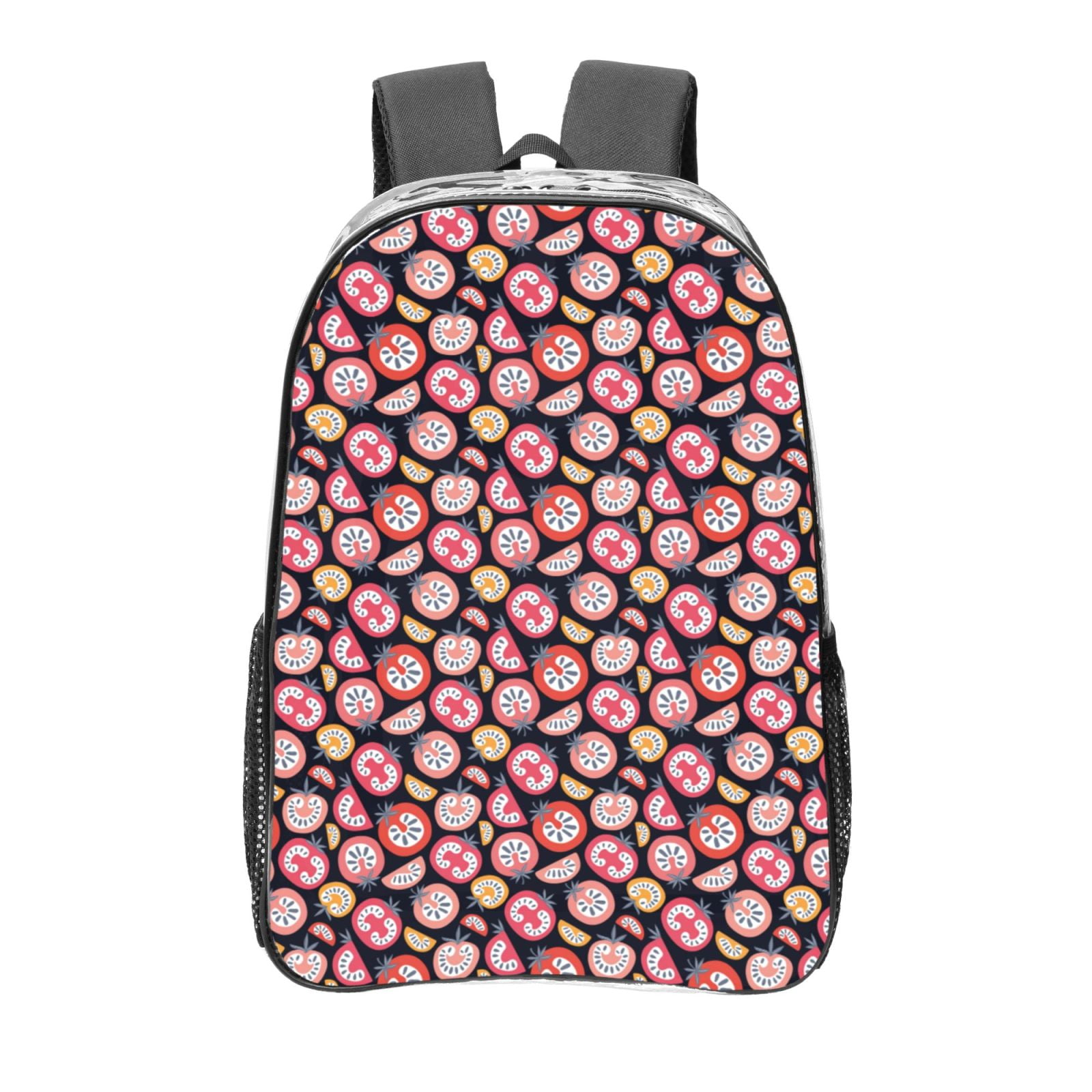 Hirioo Tomatoes for 16in Transparent Backpack Clear Backpack with ...