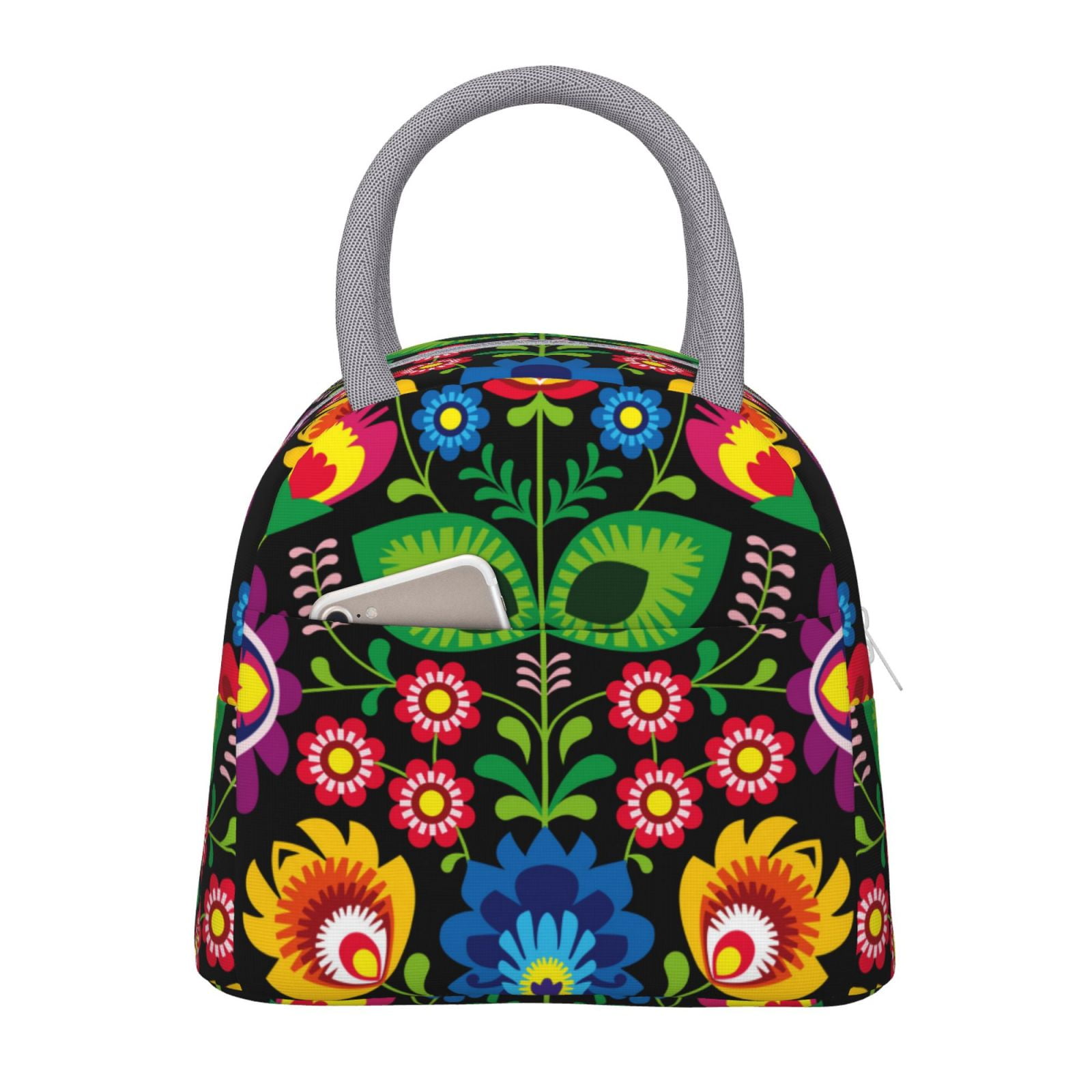Hirioo Traditional Floral Polish for Eco-friendly Lunch Box,Leakproof ...