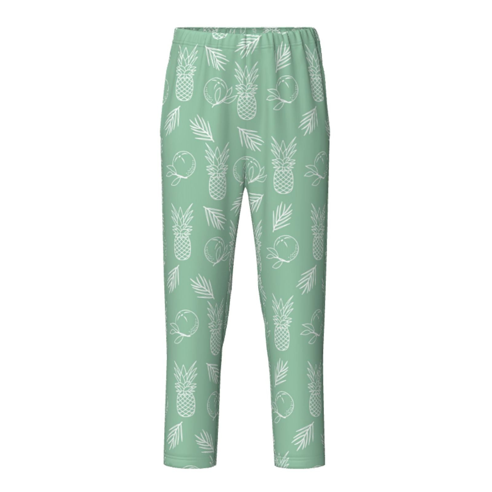Hirioo Tropical Pineapple for Teenagers' Pajama Pants Womens Lounge ...