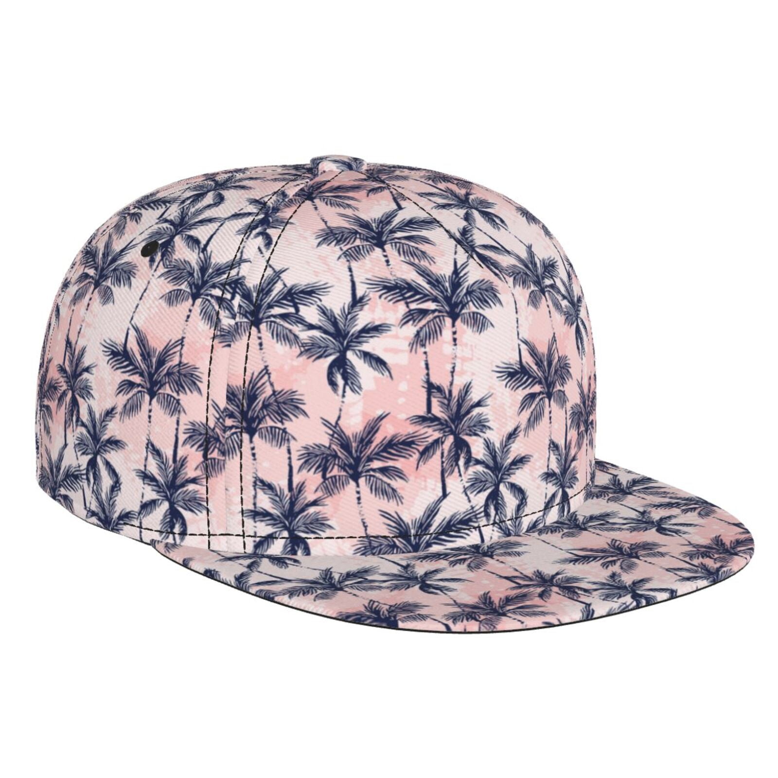 Hirioo Tropics Palm Trees for Baseball Cap Men Cap Flat Brim for Men ...