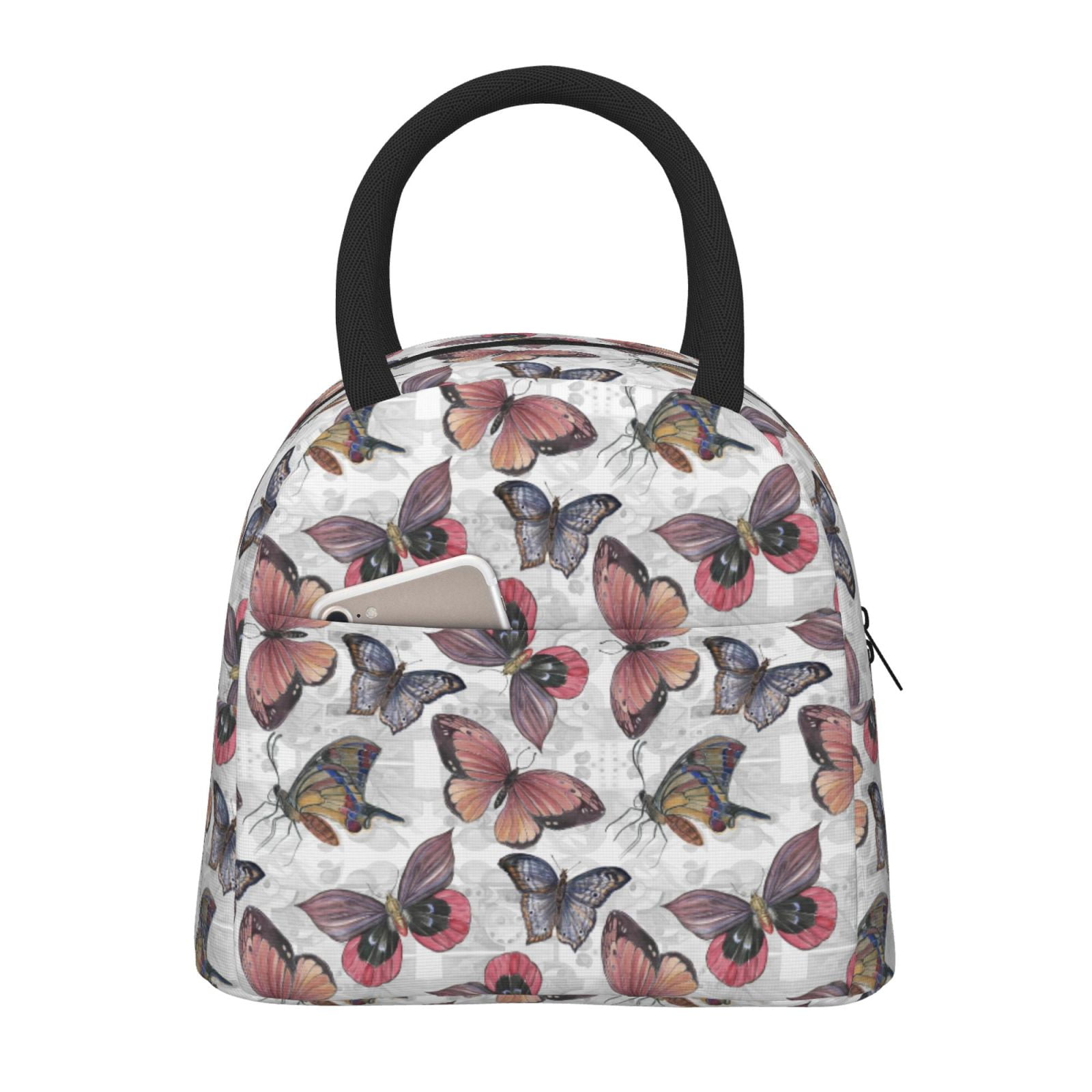 Hirioo Vintage Butterflies for Eco-friendly Lunch Box,Leakproof Lunch ...