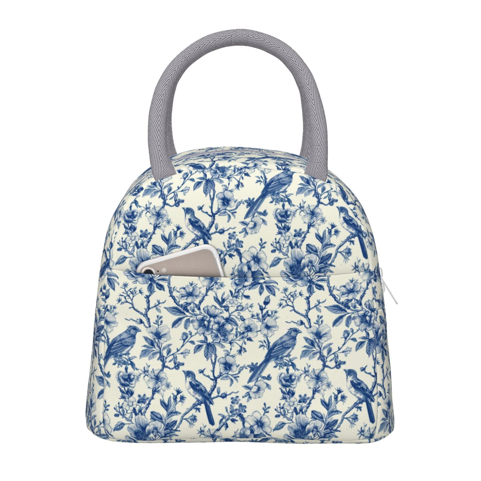 Hirioo Vintage Floral Birds for Eco-friendly Lunch Box,Leakproof Lunch ...