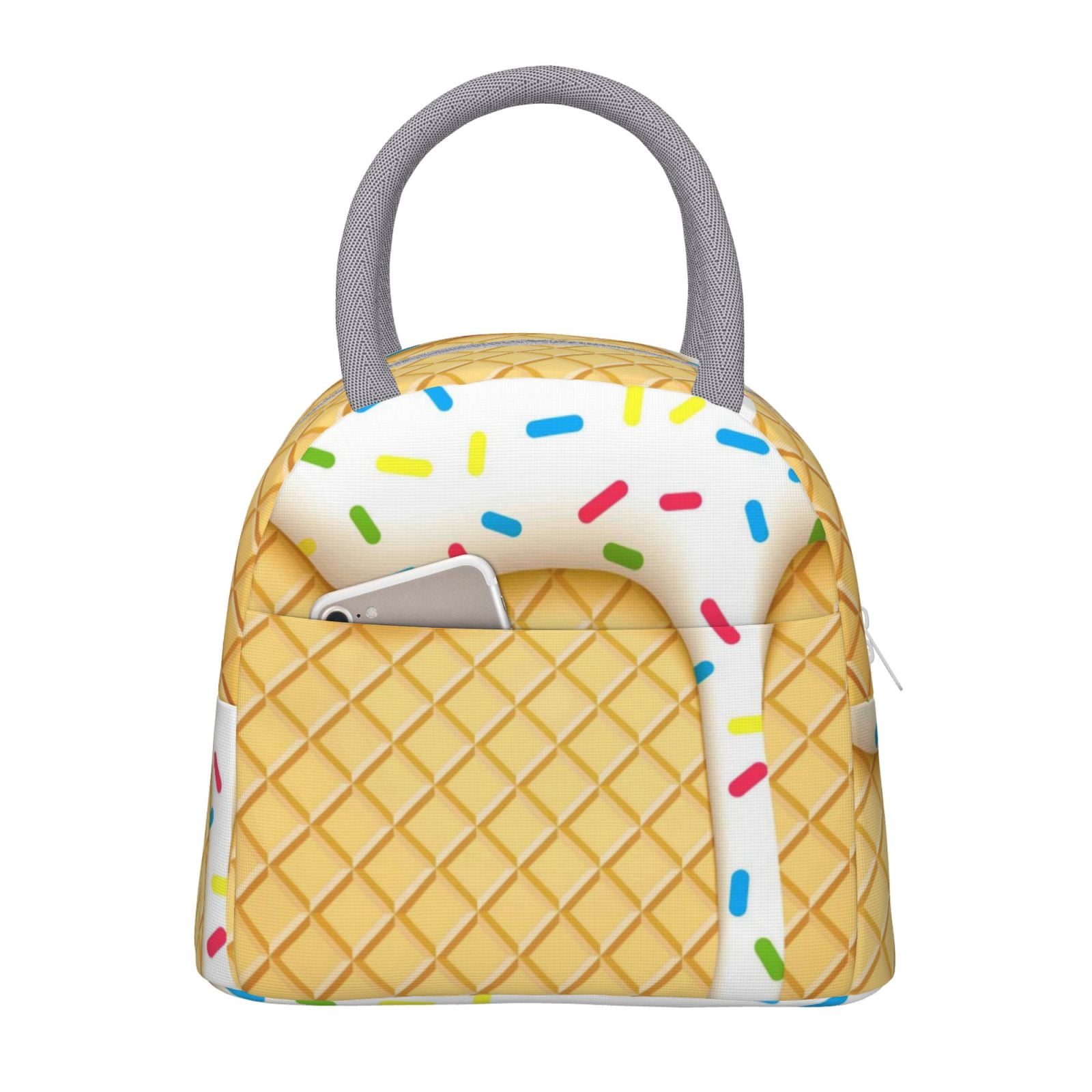 Hirioo White Ice Cream for Eco-friendly Lunch Box,Leakproof Lunch Box ...
