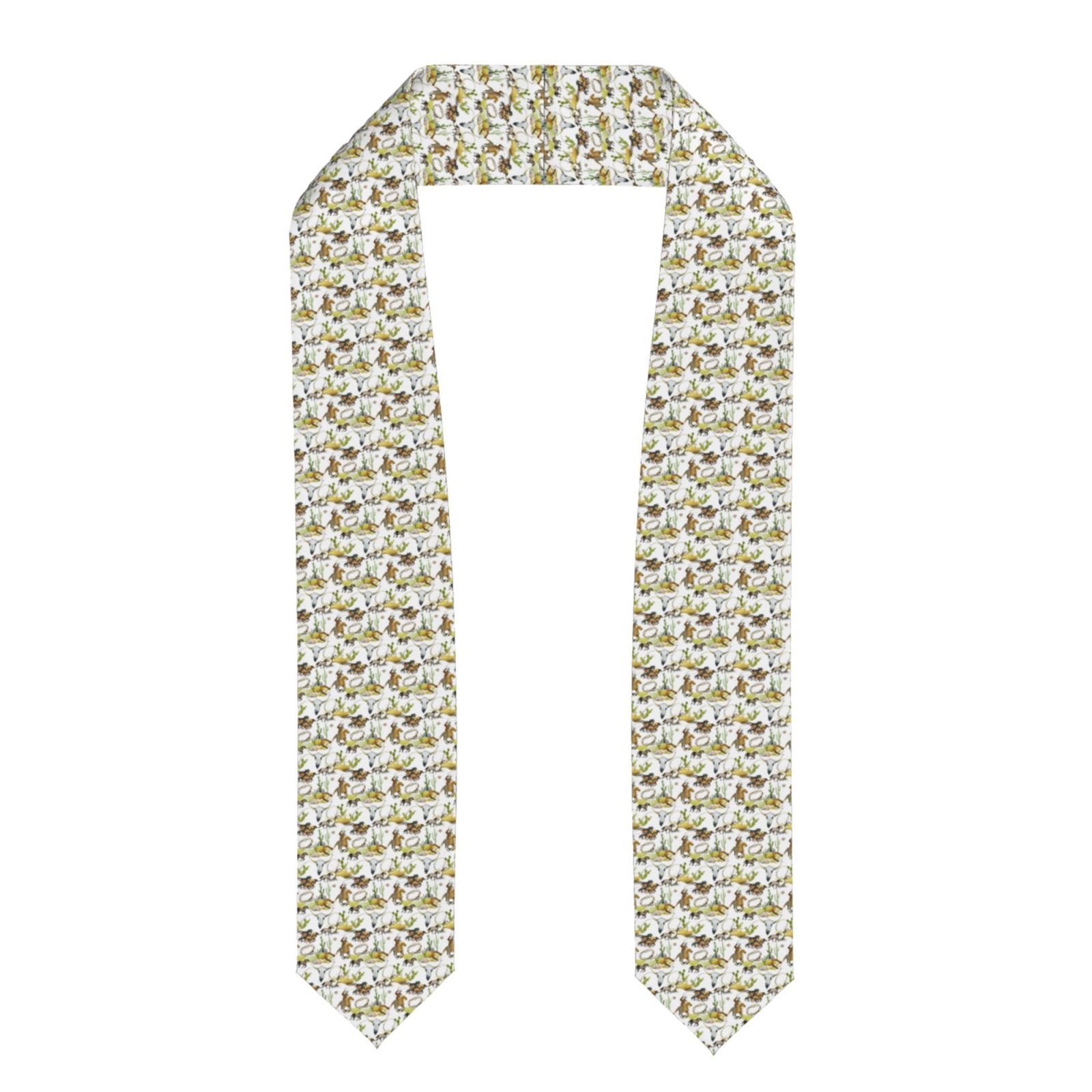 Hirioo Wild West Western for 72" Graduation Shawl Stole Unisex Adults ...