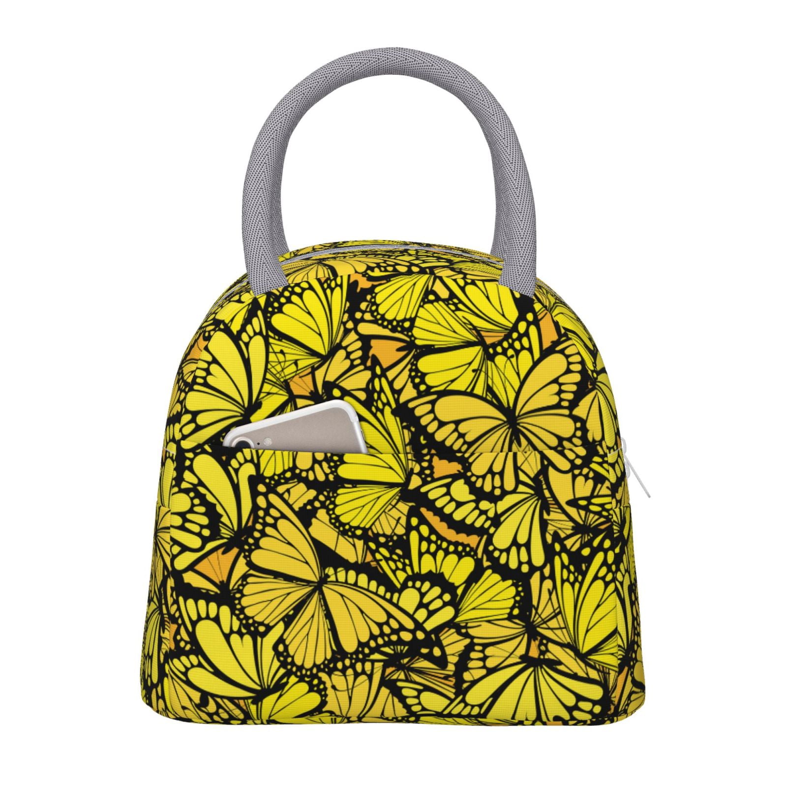 Hirioo Yellow Butterflies for Eco-friendly Lunch Box,Leakproof Lunch ...