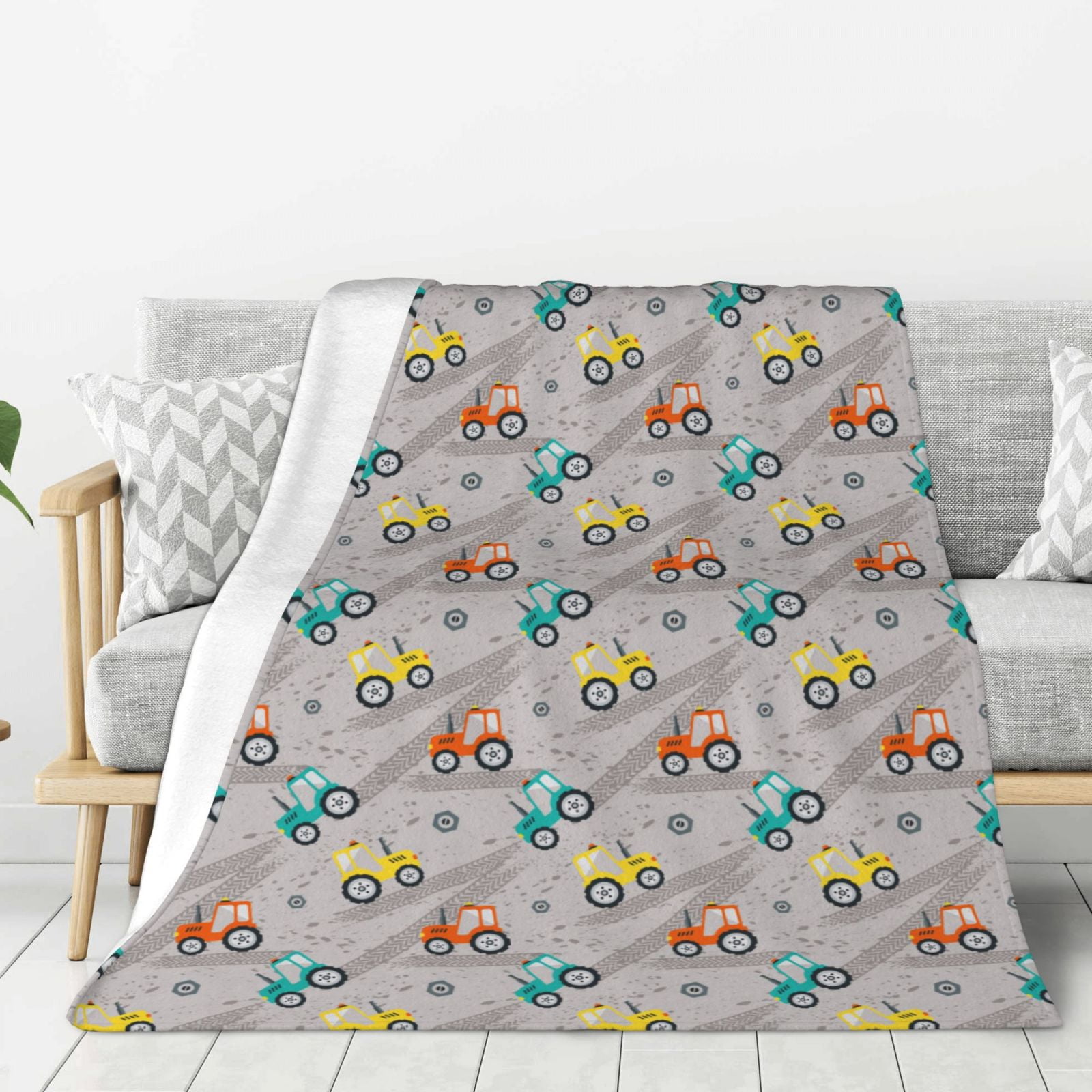 Hirioo truck car for Flannel Blanket, Cozy and Warm Throw for Bed or ...