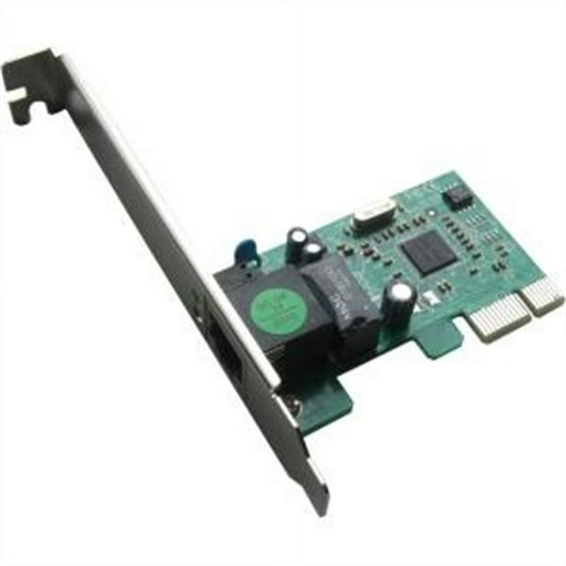 Hiro 10/100/1000 Internal PCI Express PCIe PCI-E 1X Gigabit Fast LAN ...