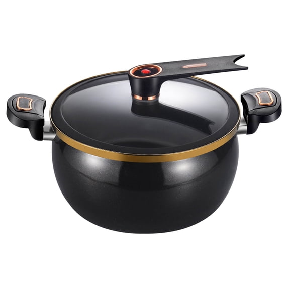 Hiroekza 8QT Stovetop Pressure Cooker - Fast Heating, Non-Stick ...