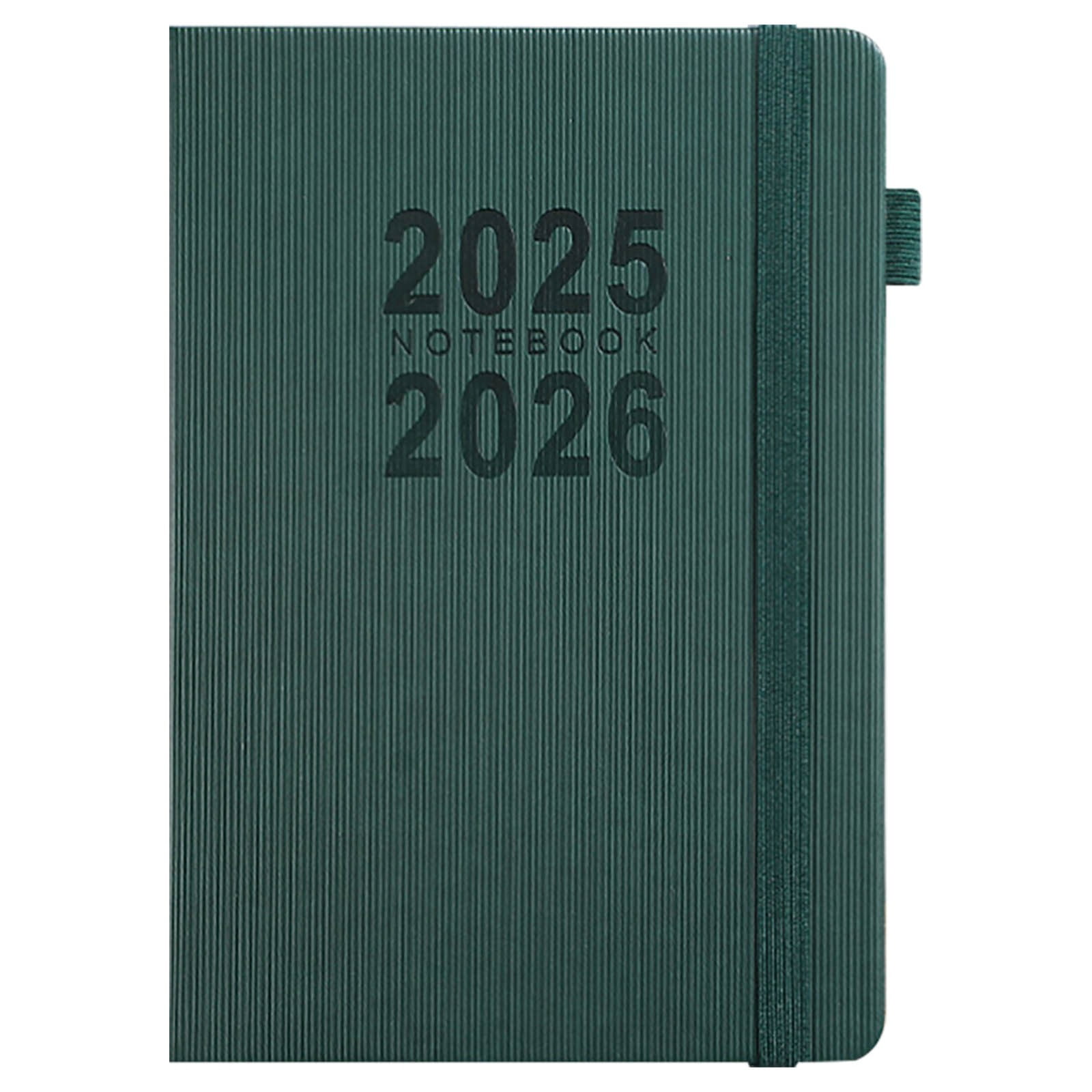 Hiroekza A5 Calendar 2025-2026 Planner, Schedule Book With Zip Tie ...