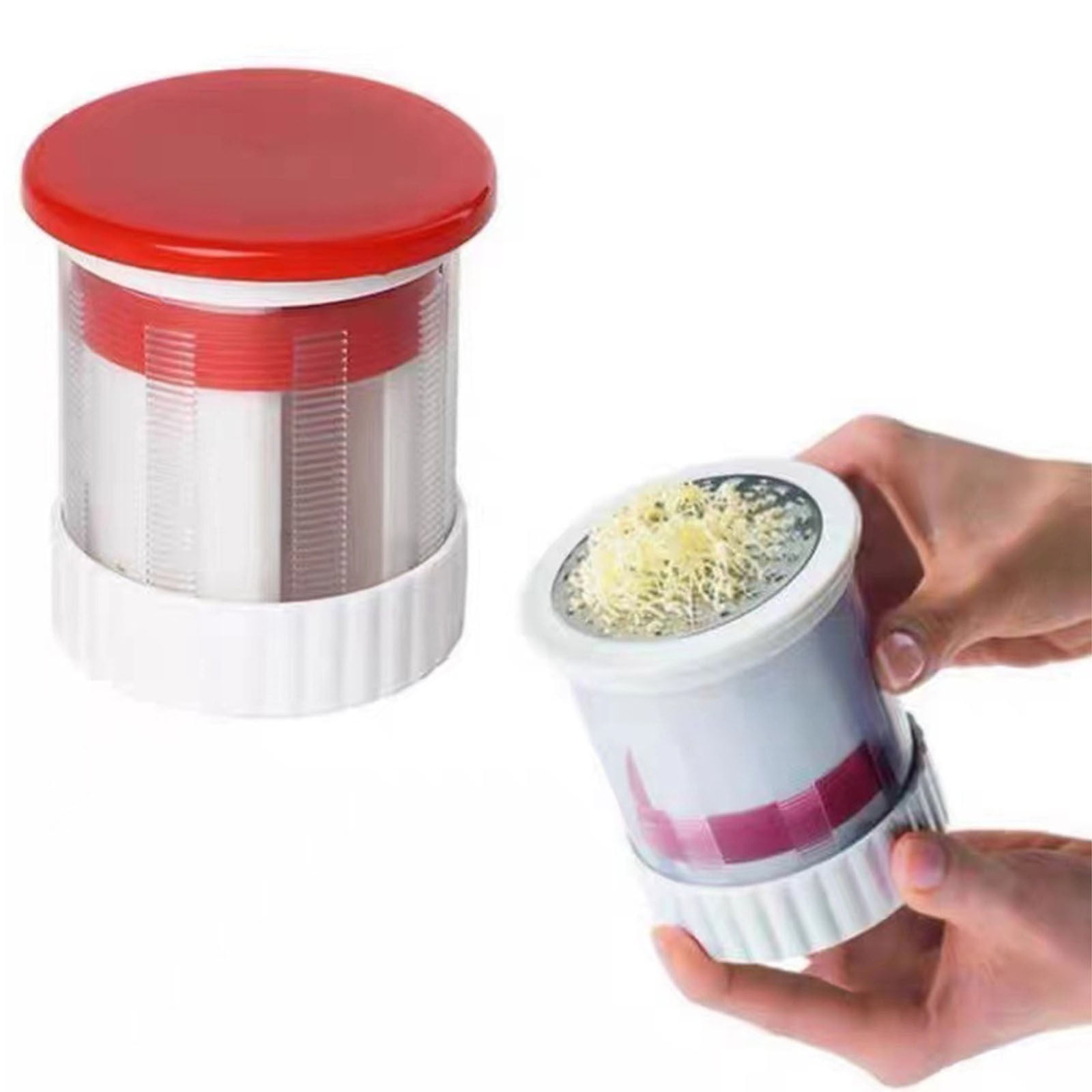 Hiroekza Adjustable Thickness Stainless Steel Cheese Grater – Multi-Use ...