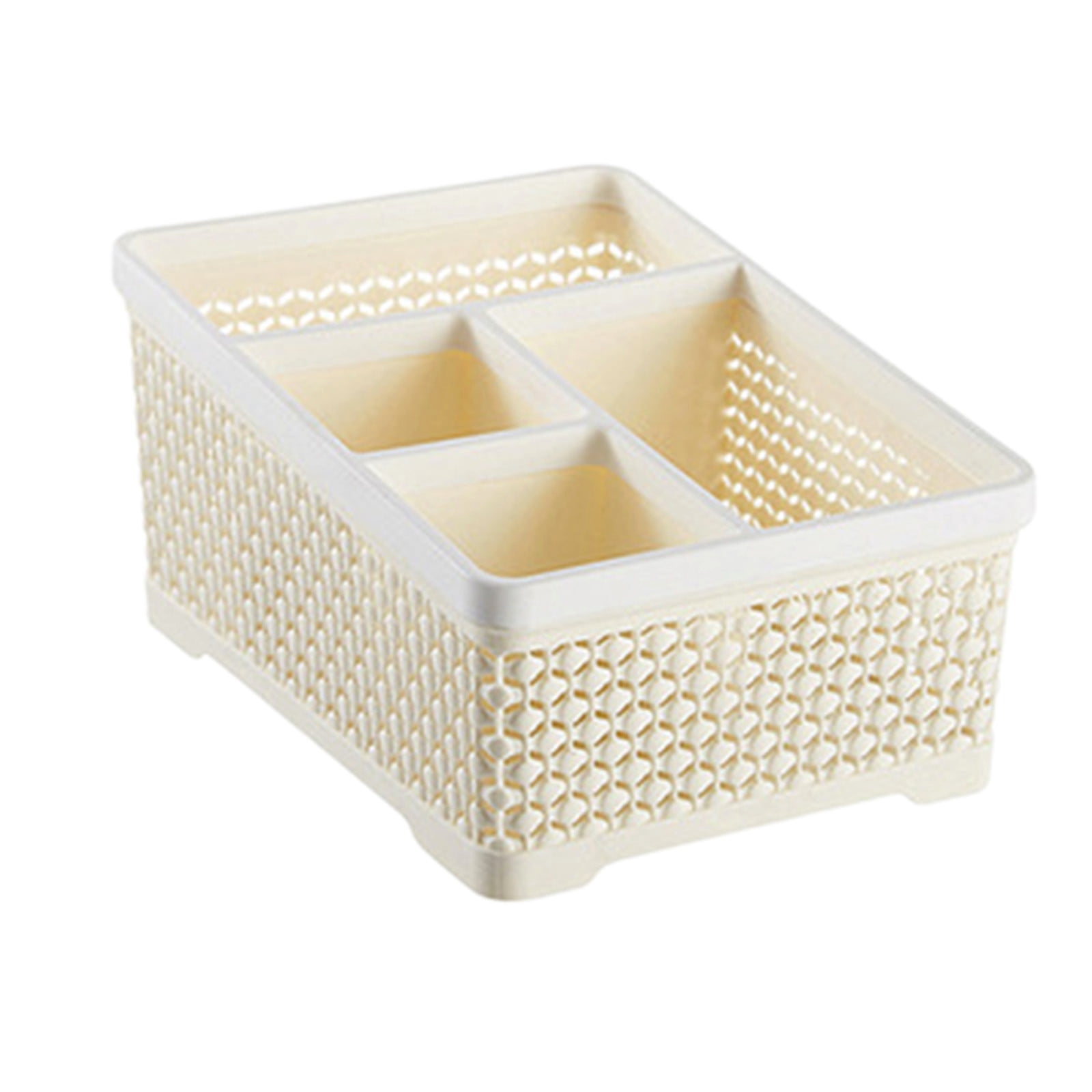 Hiroekza Bathroom Counter Organizer Vanity Shelf 20x14.5x10cm Plastic ...