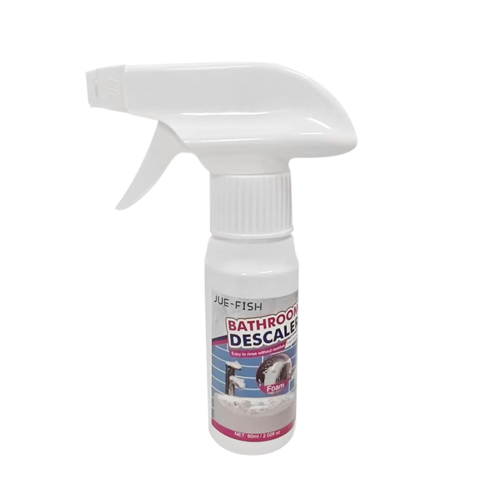 Hiroekza Bathroom Descaler Foam Cleaner Spray 60ml - Powerful Stain ...