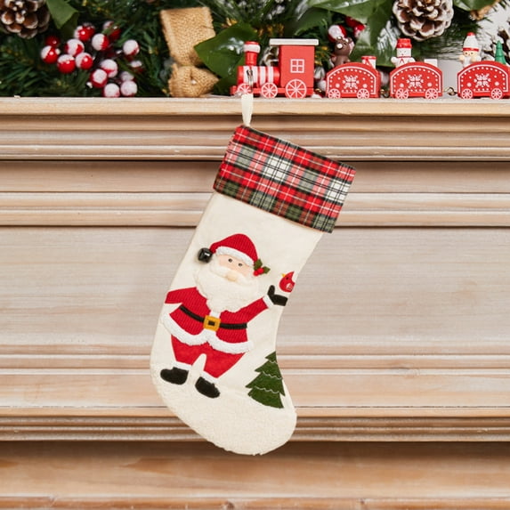 Hiroekza Christmas Decorations, 2025 Christmas Stocking Gift Bags ...