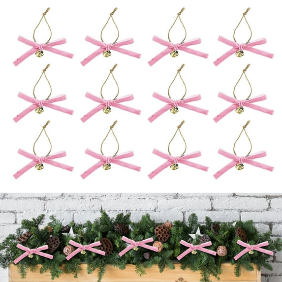 Hiroekza Christmas Decorations, Christmas Tree Bow Pendant Christmas ...