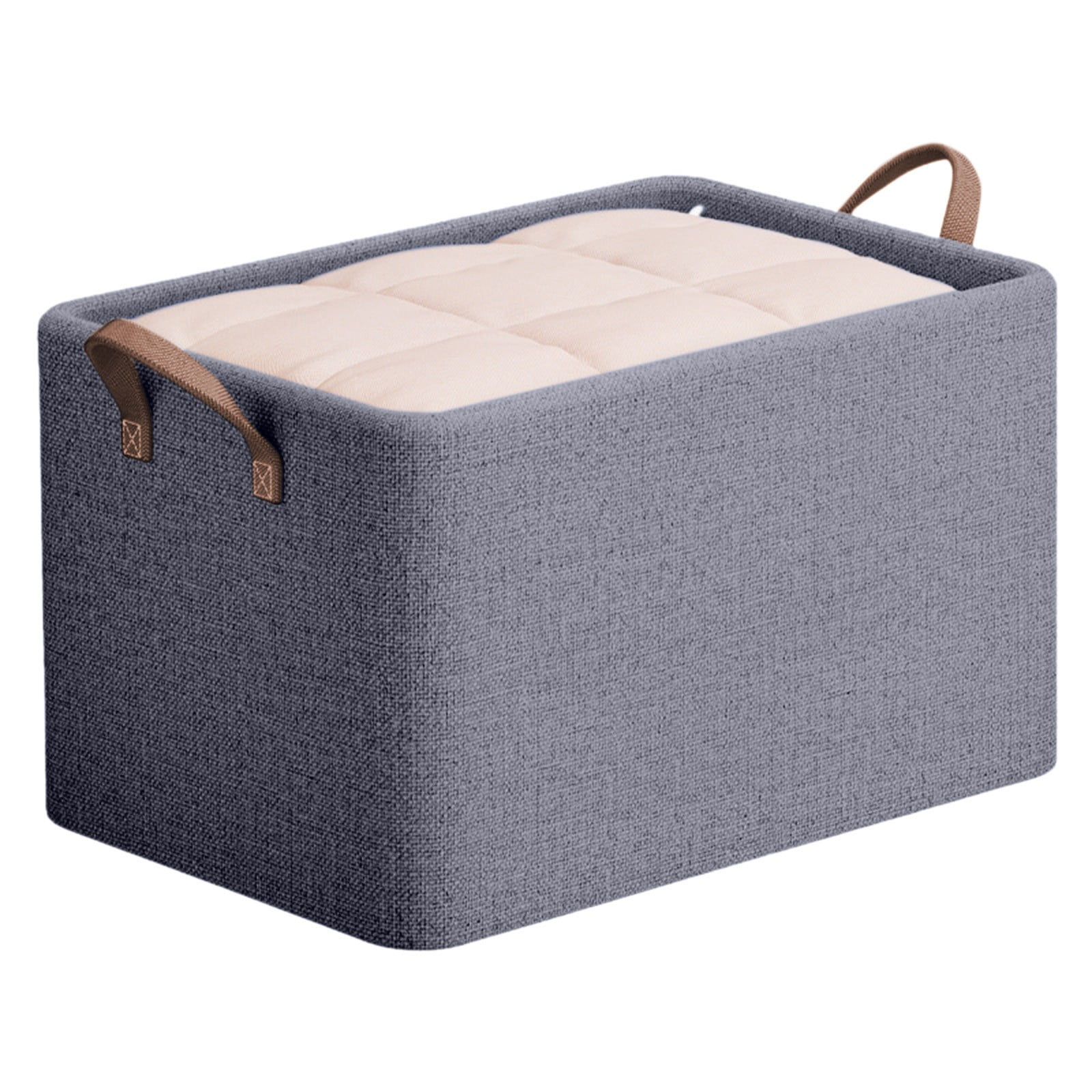 Hiroekza Collapsible Closet Organizer Storage Box - Fabric Storage Bin ...