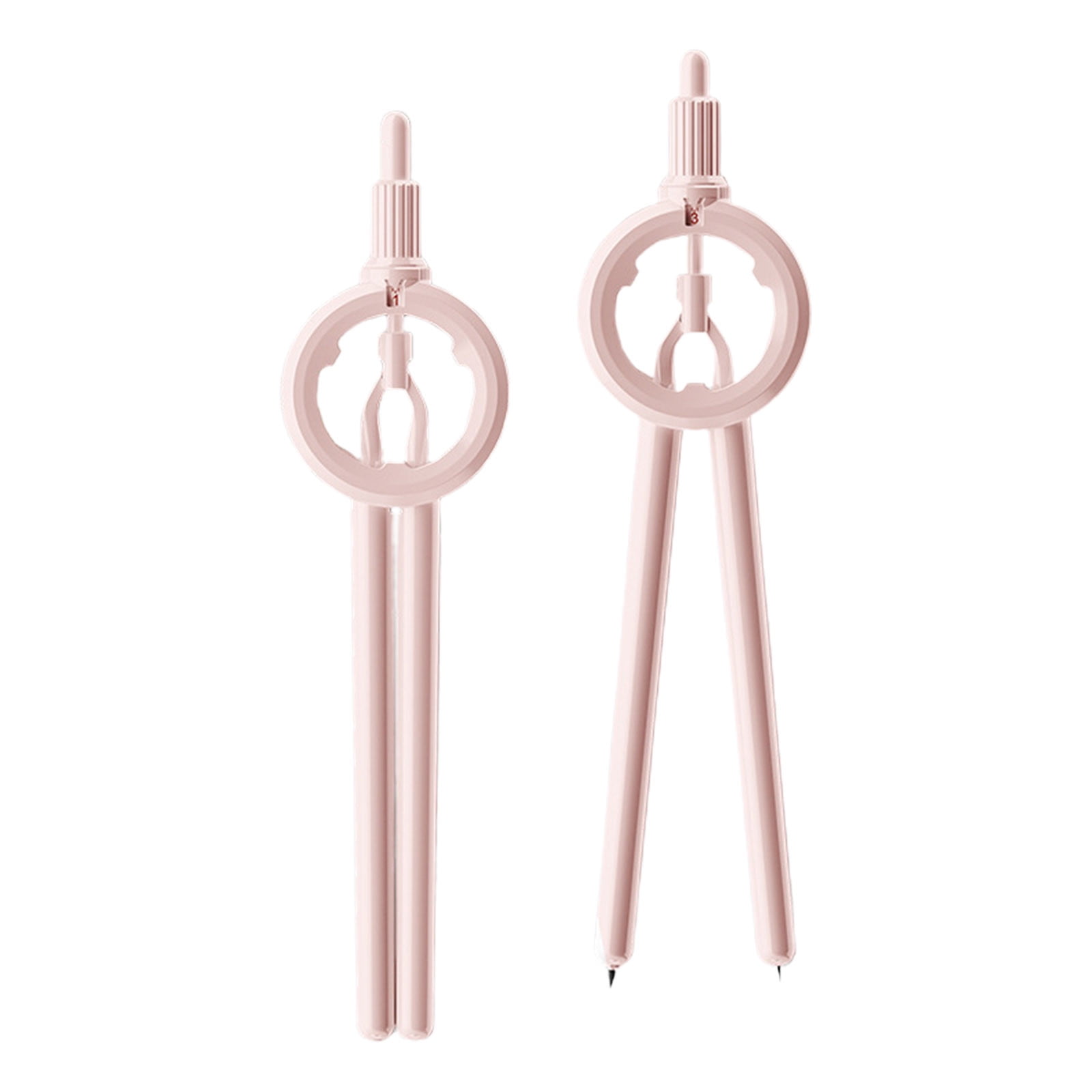 Hiroekza Compass for Students with Clear Display, Push Button Mechanism ...