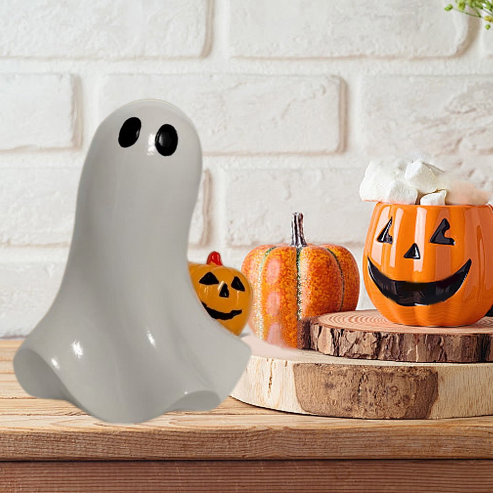Hiroekza Halloween Decorations, Halloween Ghost Figurine with 4.5in H ...