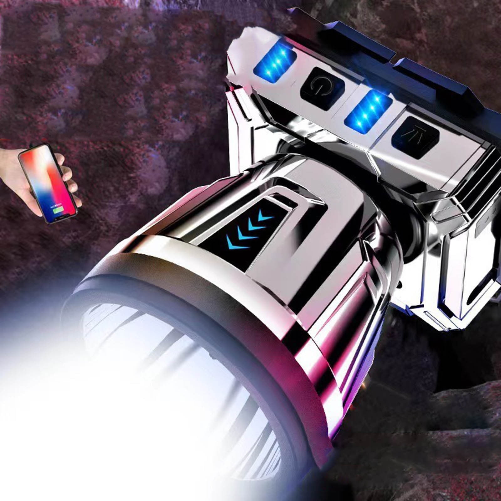 Hiroekza Headlamp,Headlamp Rechargeable, Super Bright High Power ...