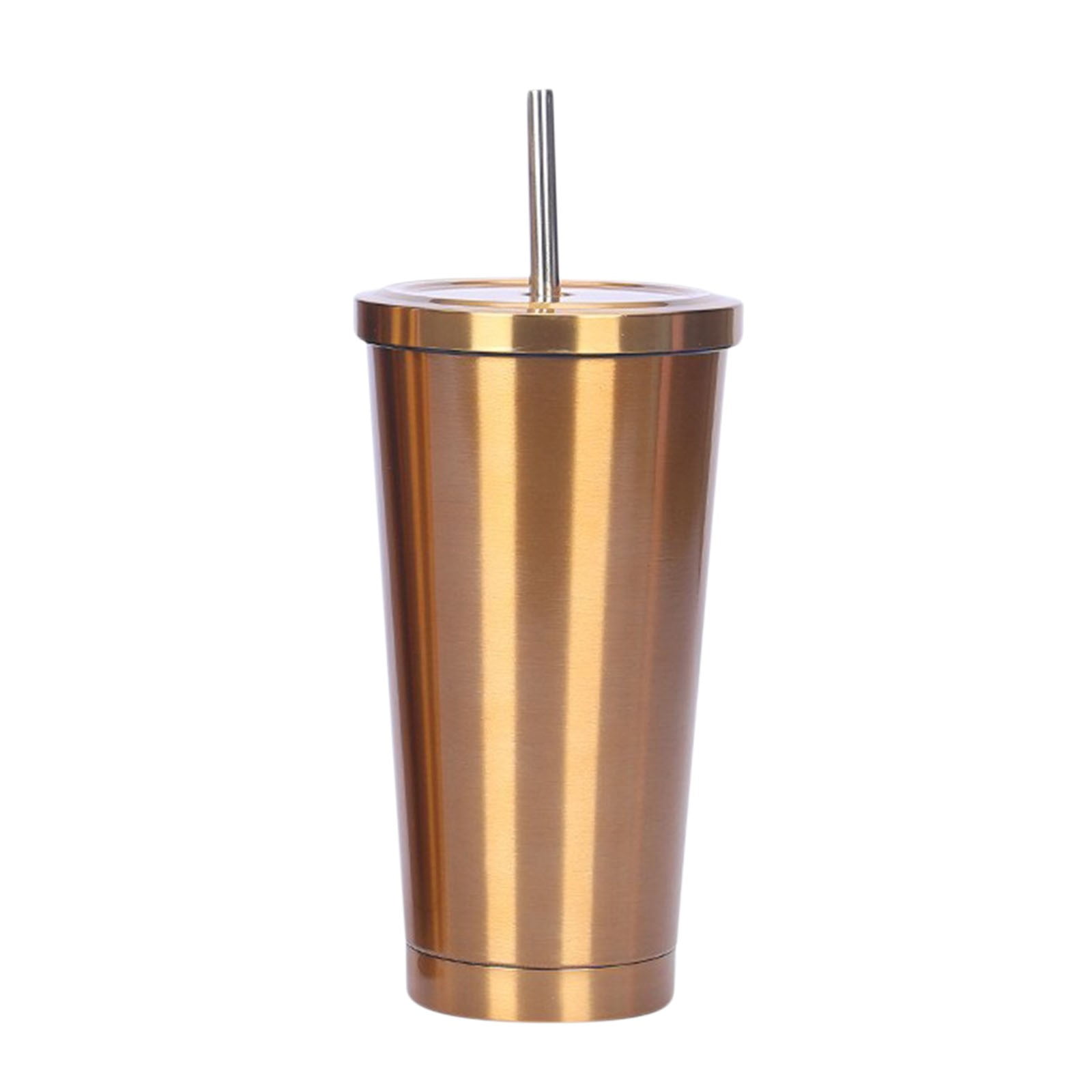 Hiroekza Kitchen Gadgets Fashionable Stainless Steel Straw Cup Coffee ...
