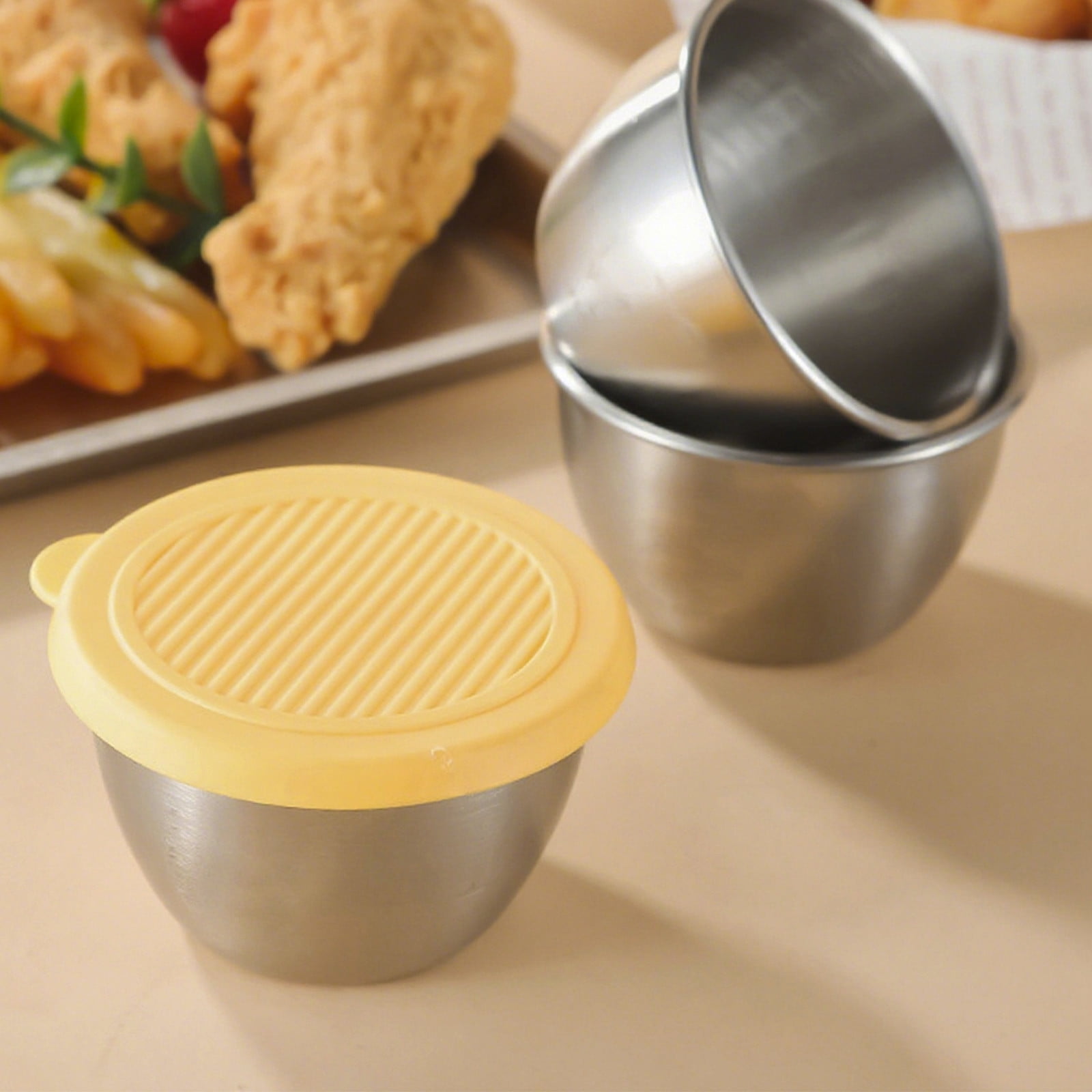 Hiroekza Kitchen Gadgets Salad Dressing Container Leakproof Reusable ...