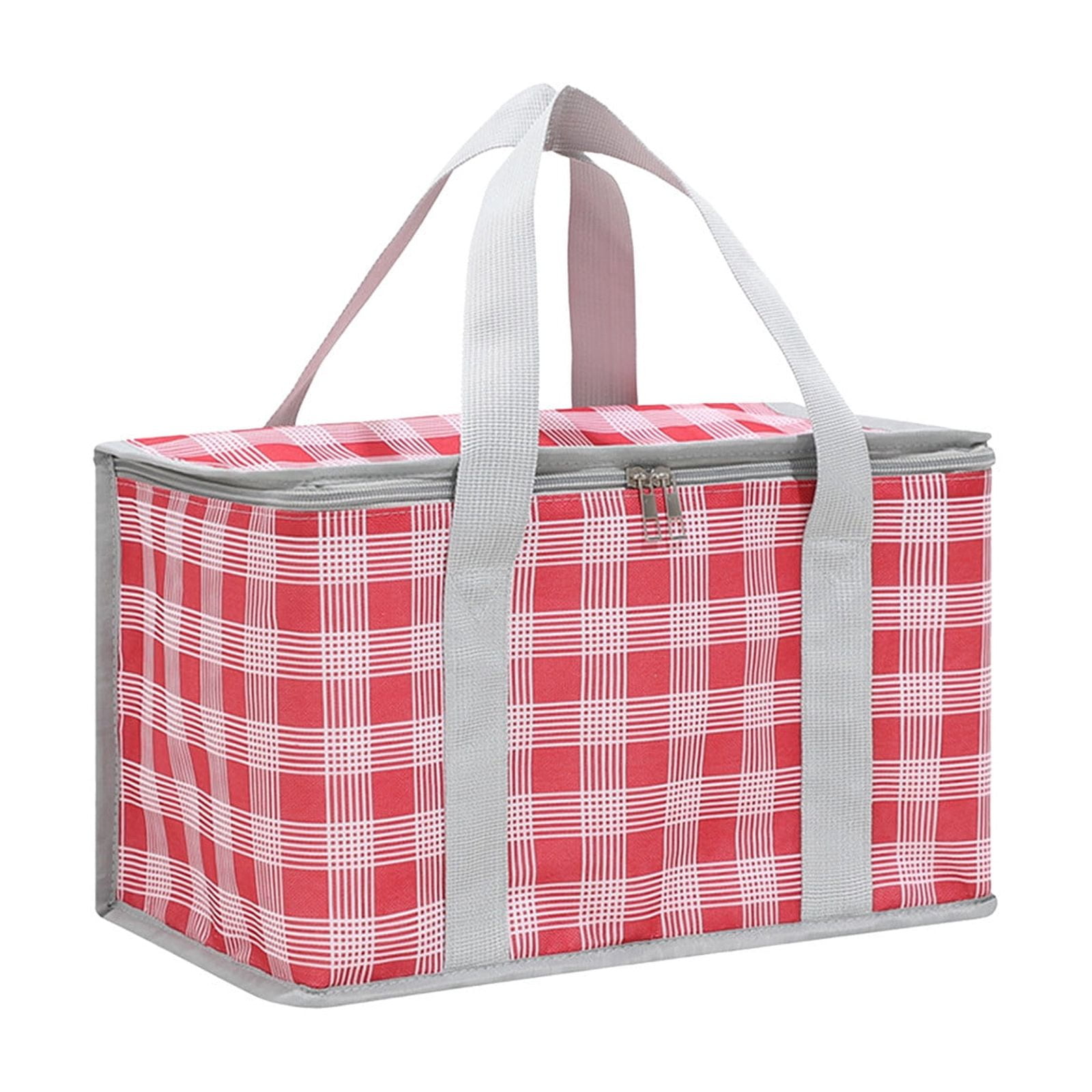 Hiroekza Large Lunch Box for Men & Women - Insulated Picnic Bag with ...